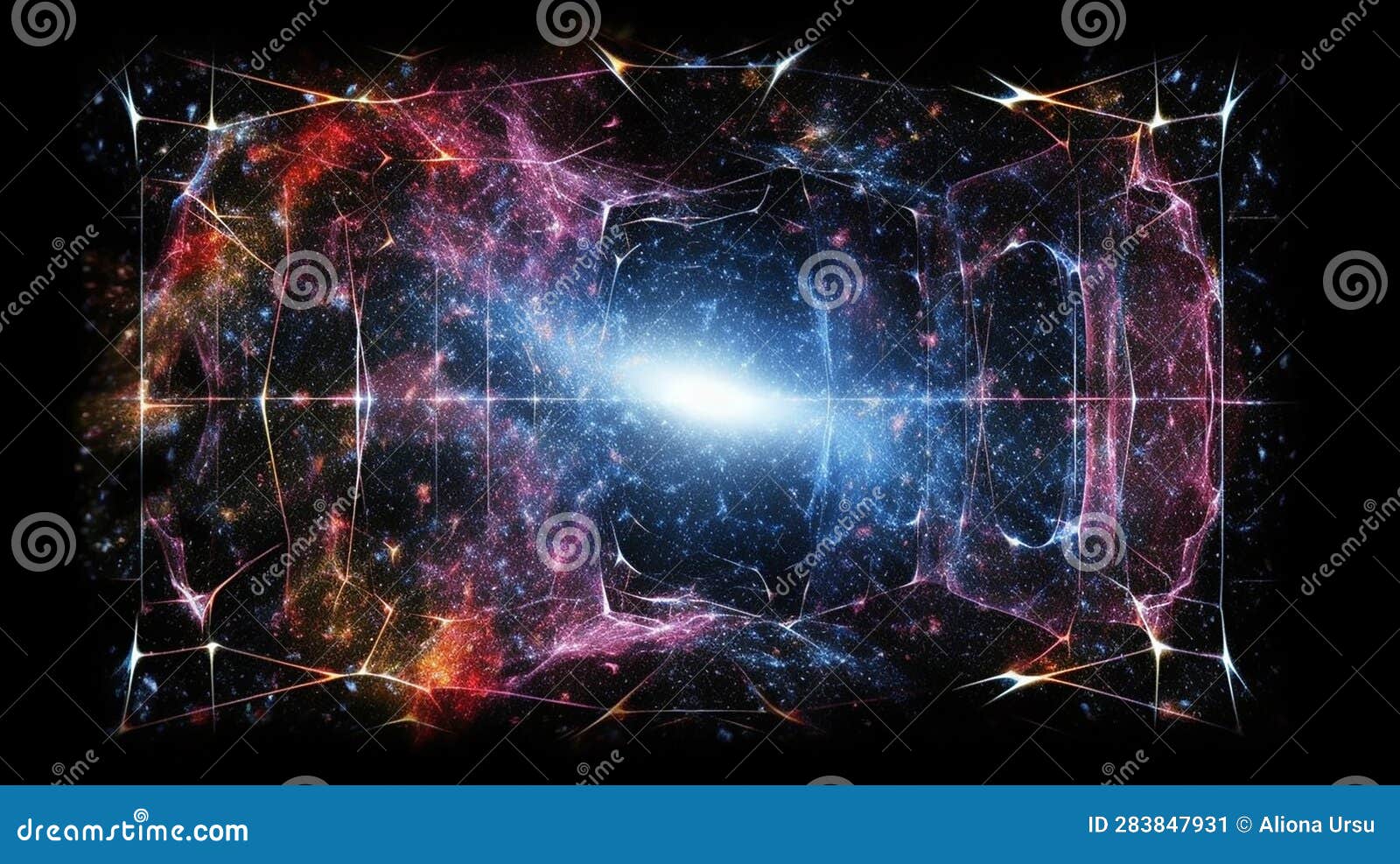 An Abstract Interpretation of Dark Matter, with Intricate Patterns and ...