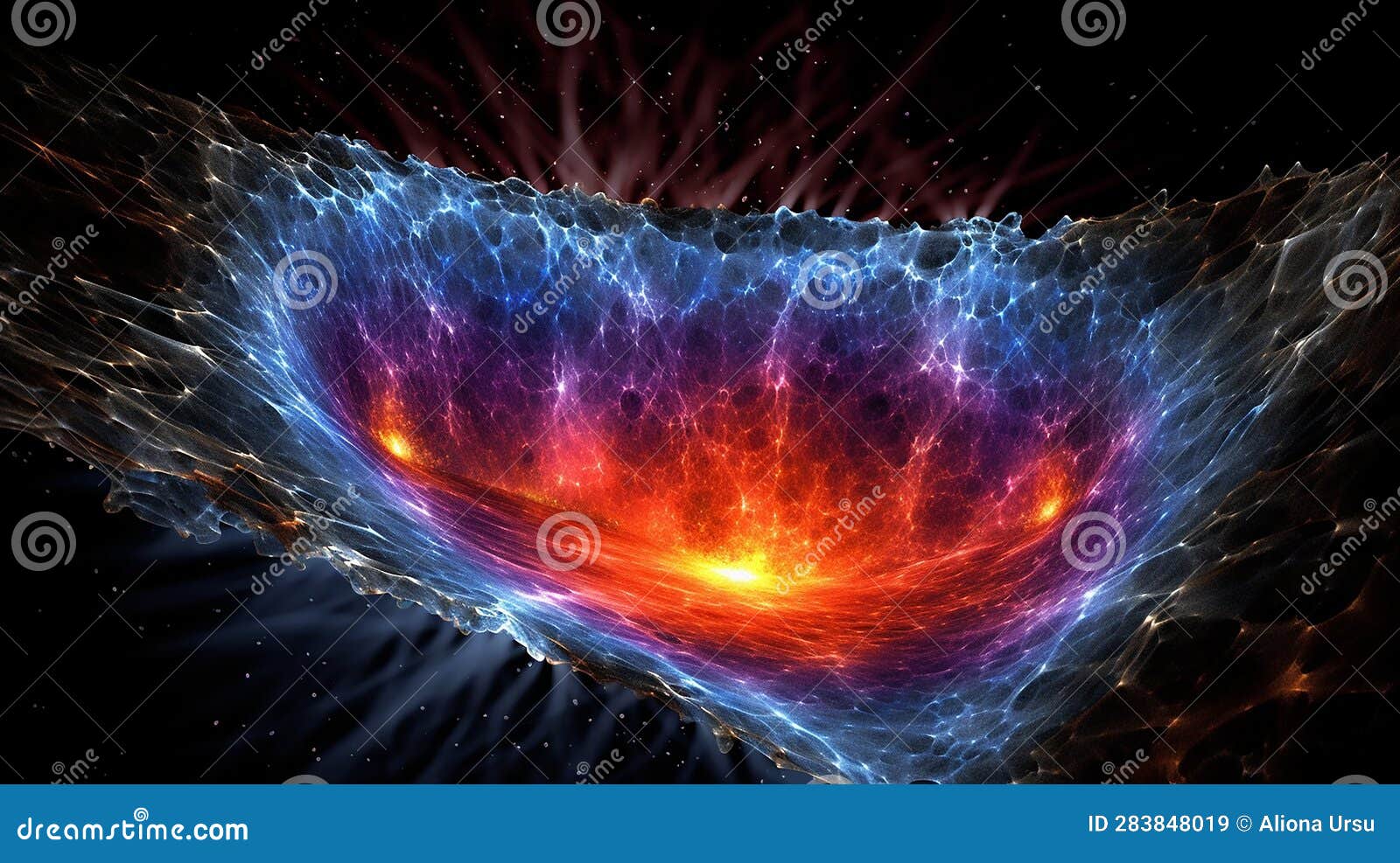 An Abstract Interpretation of Dark Matter, with Intricate Patterns and ...