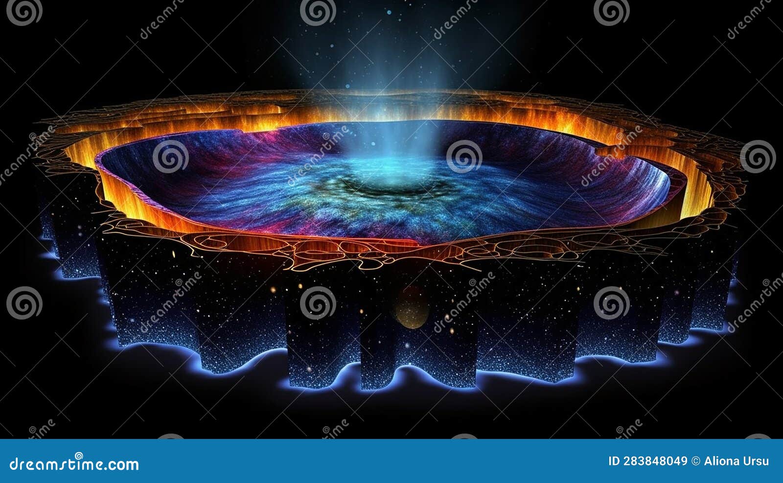 An Abstract Interpretation of Dark Matter, with Intricate Patterns and ...