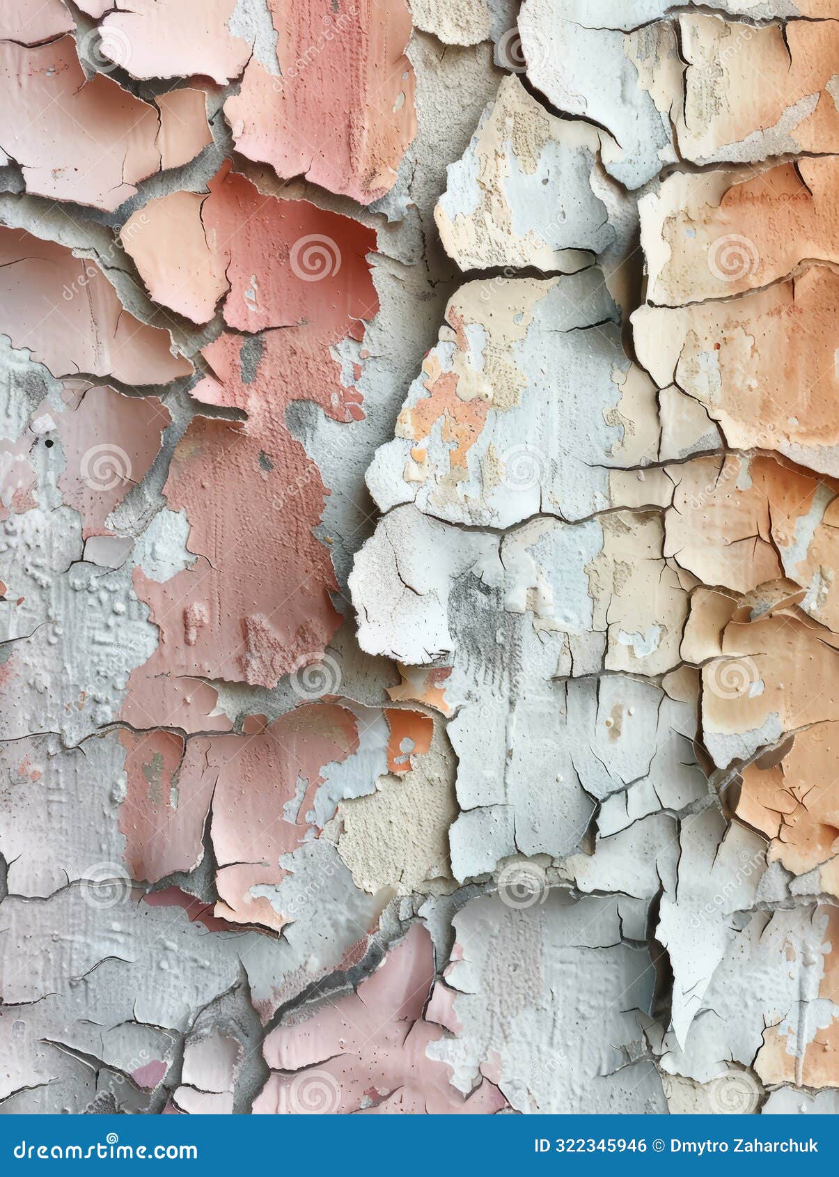 An Abstract Interpretation of Peeling Plaster Walls, Revealing Layers ...