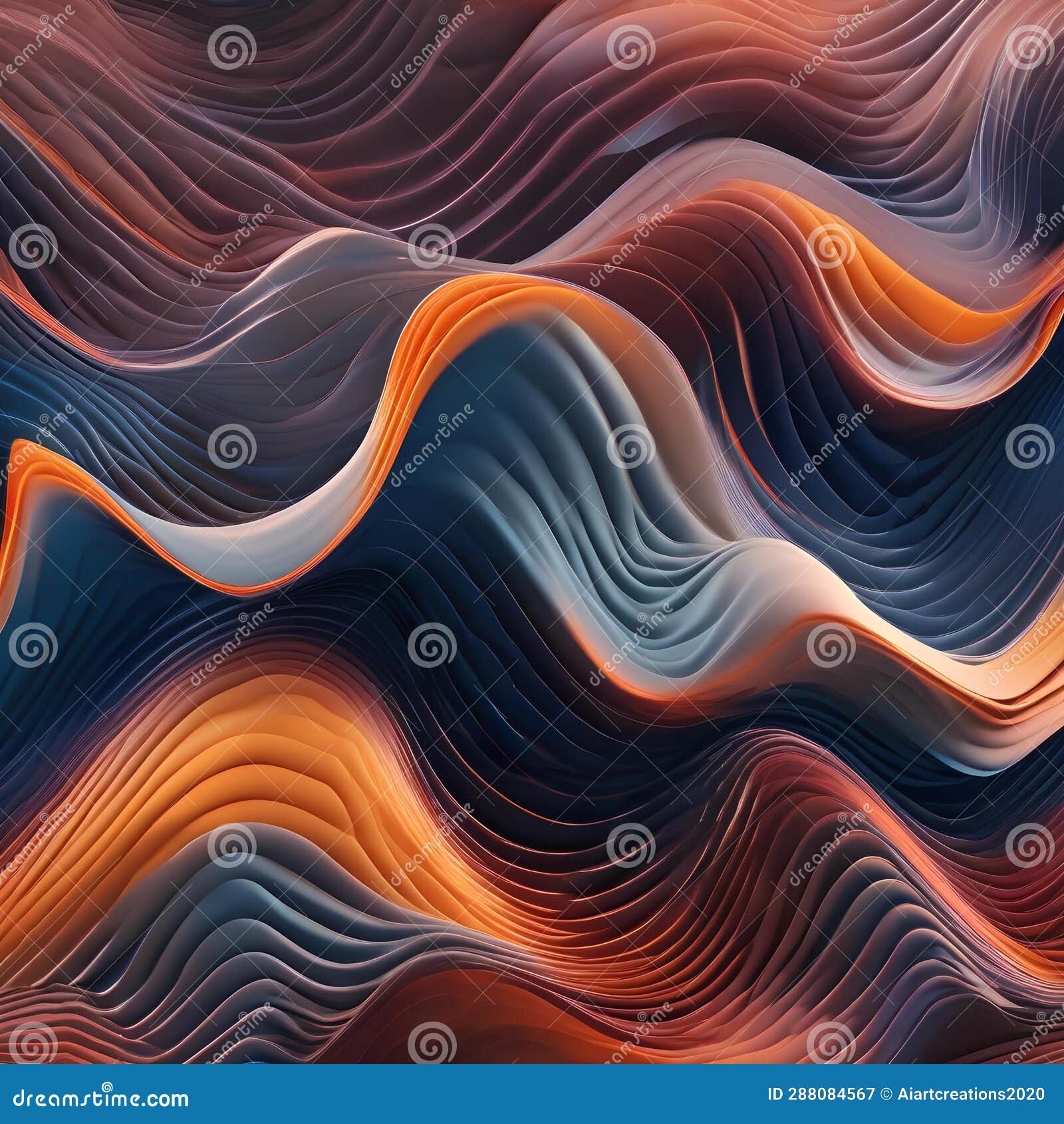 Abstract Interpretation of Soundwaves Visualized through Flowing ...