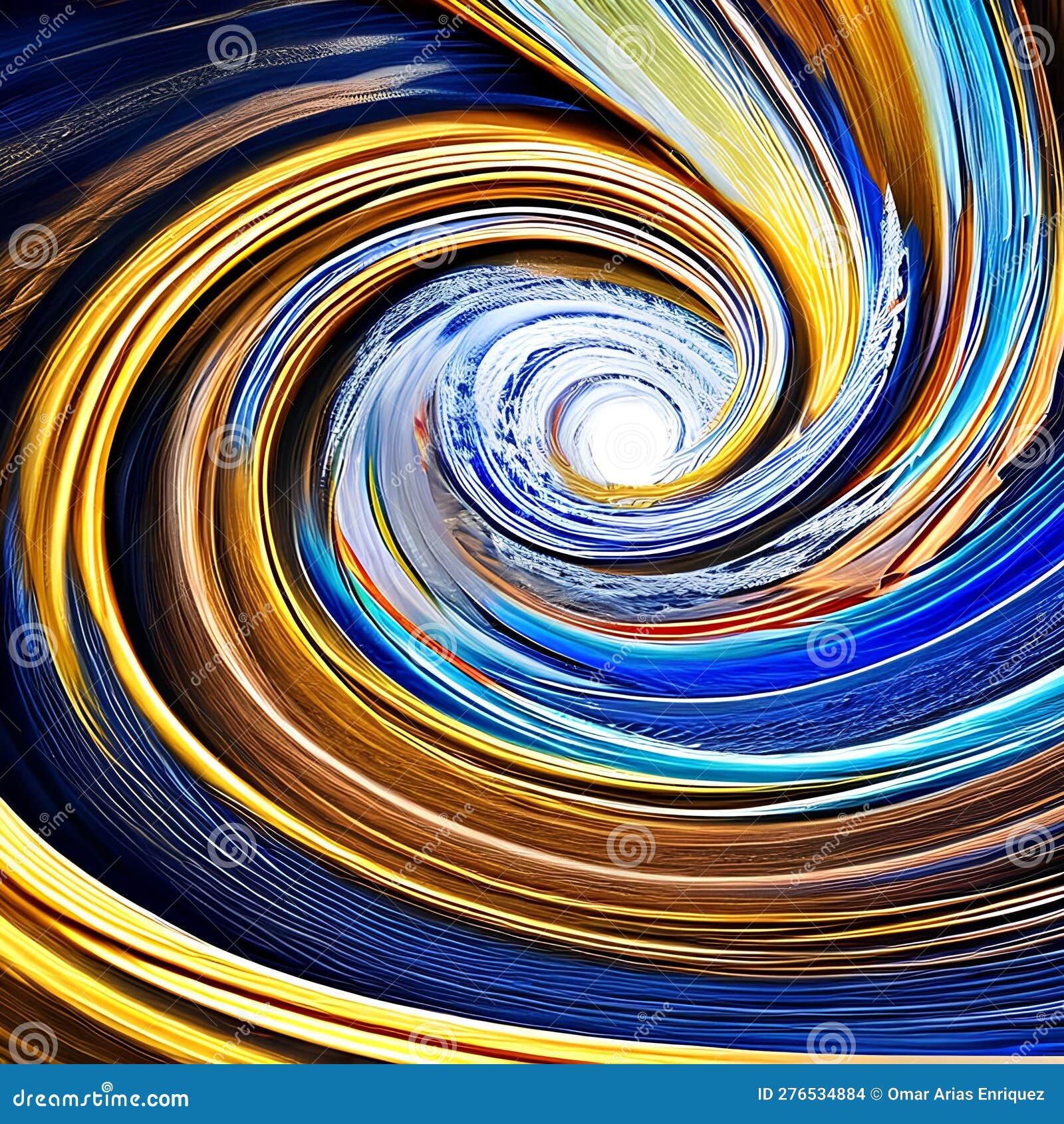 An Abstract Interpretation of a Vortex, with Textured and Patterned ...