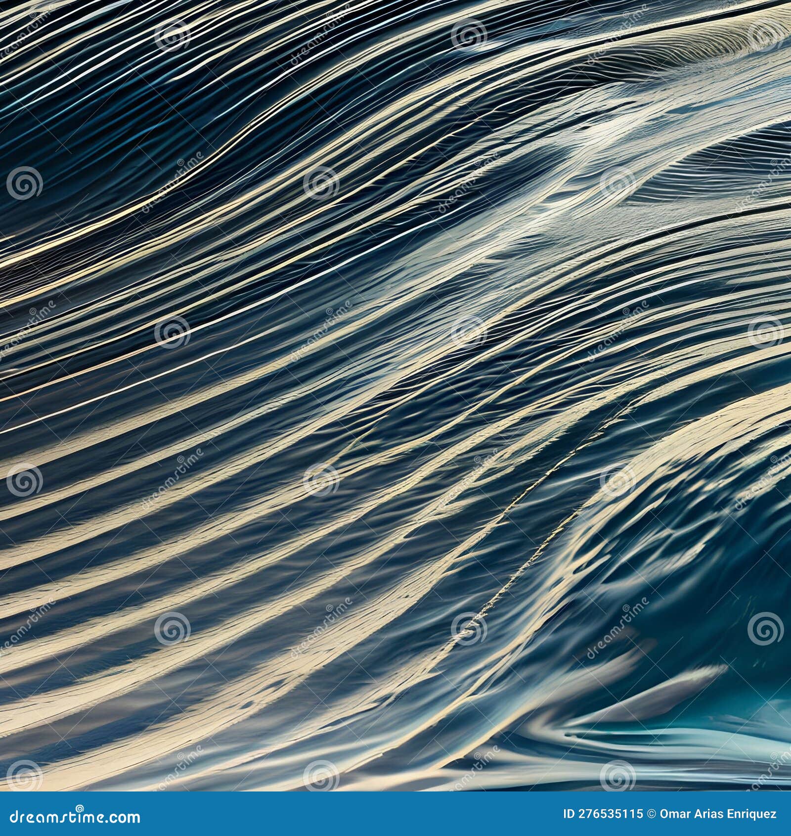 An Abstract Interpretation of a Wave, with Textured and Patterned ...