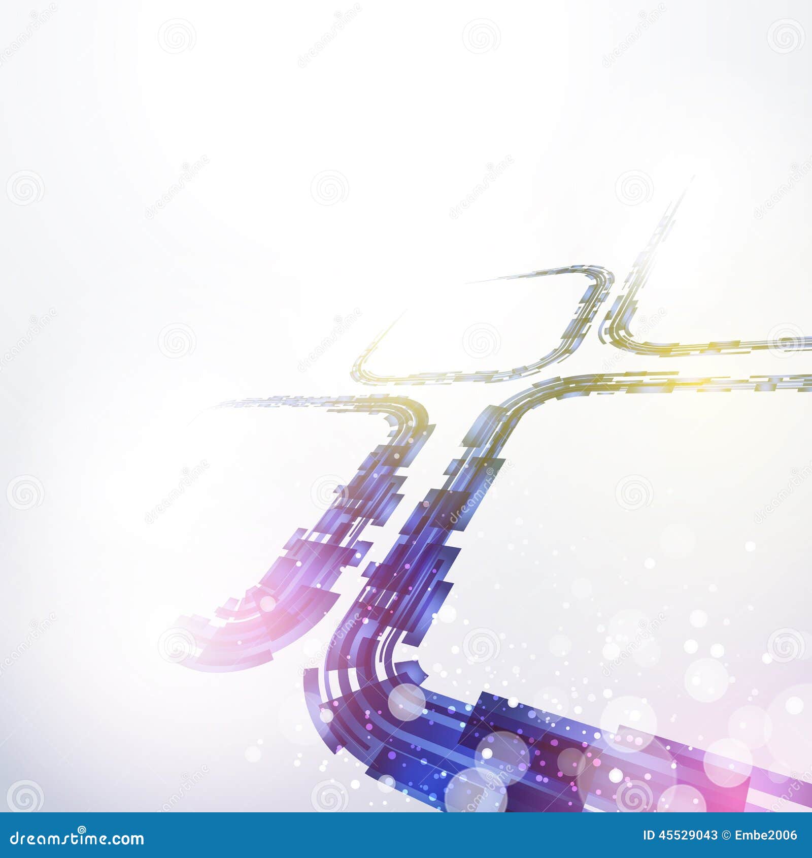 Abstract Intersection Infographics Cartoon Vector | CartoonDealer.com ...