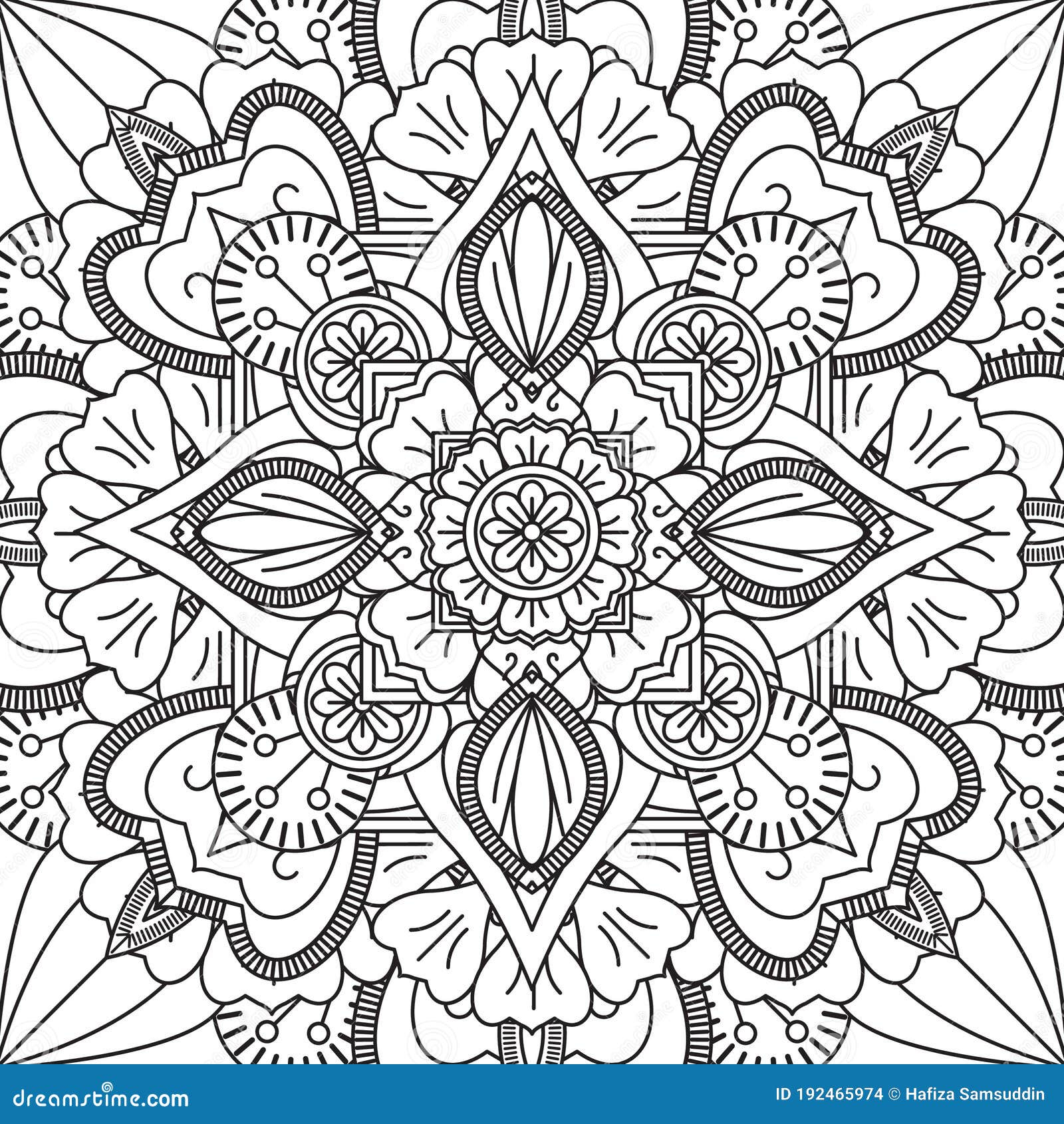 Abstract Intricate Design. Vector Illustration Decorative Design Stock ...