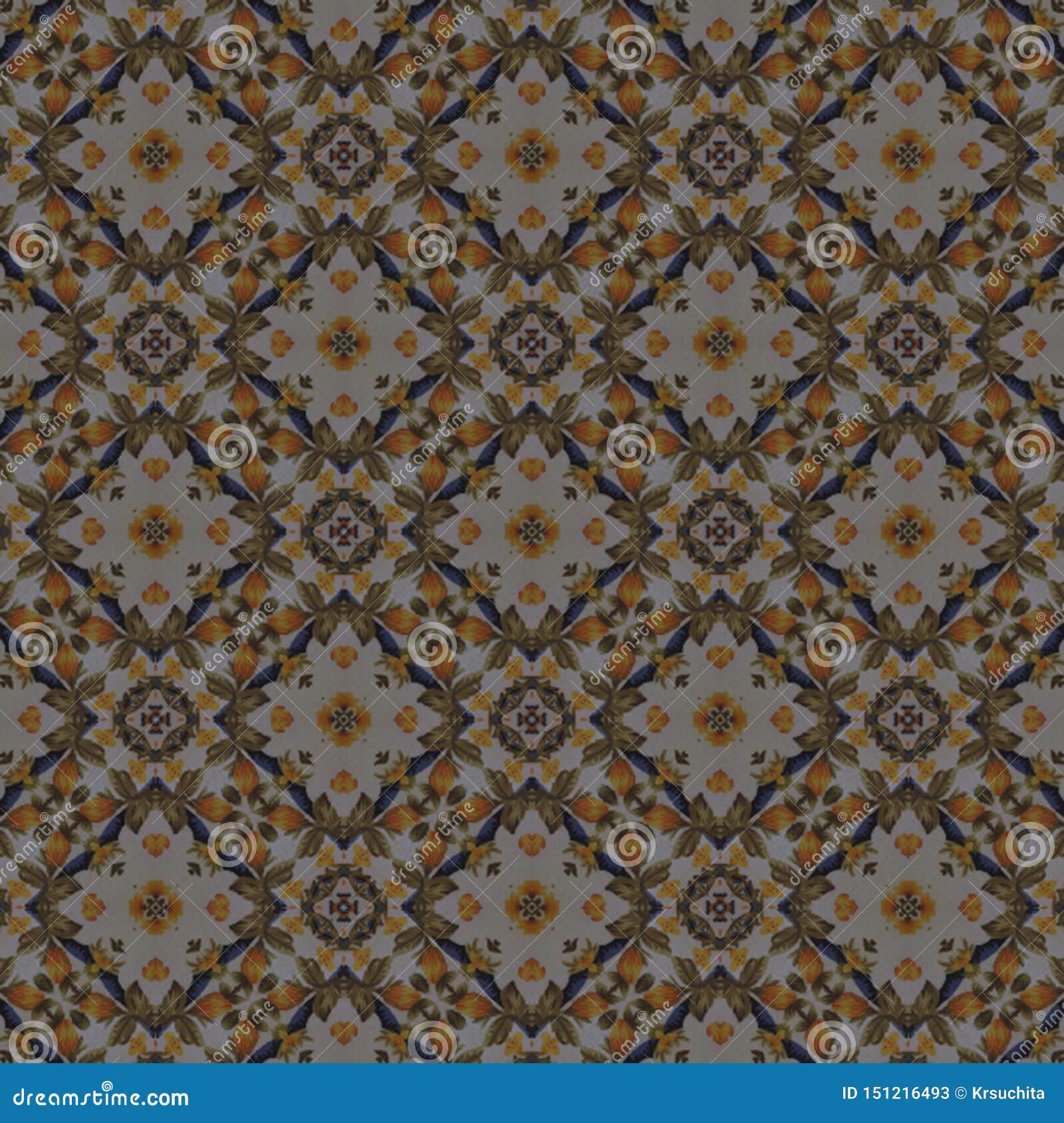 Abstract Intricate Repeat Graphic Pattern Design Stock Illustration ...