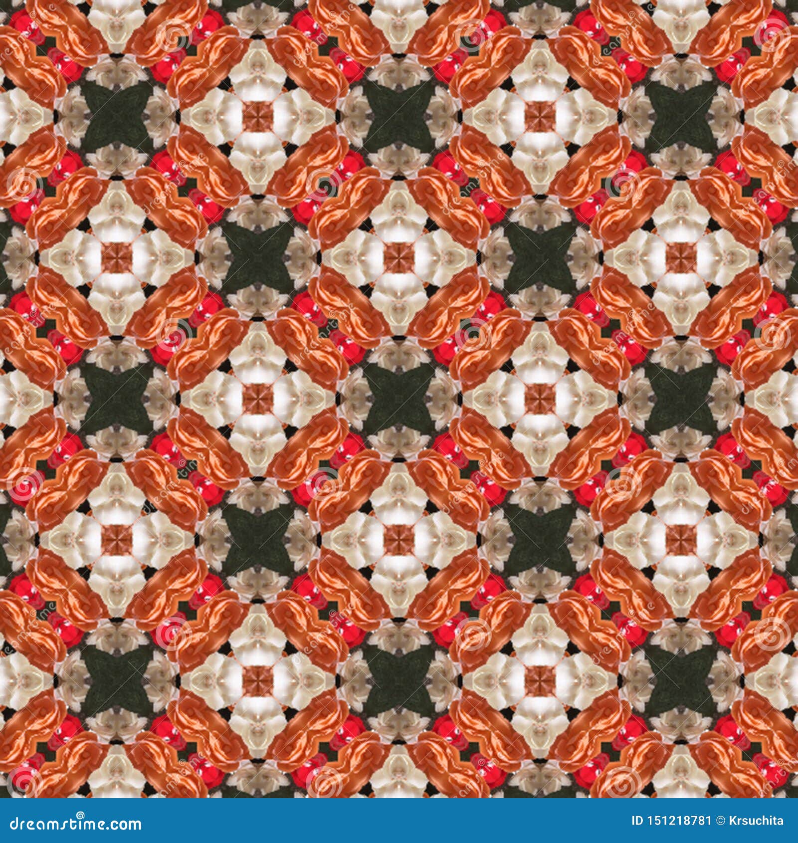 Abstract Intricate Repeat Graphic Pattern Design Stock Illustration ...