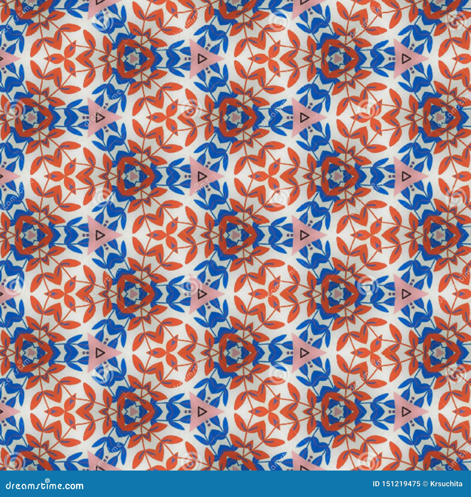 Abstract Intricate Repeat Graphic Pattern Design Stock Illustration ...