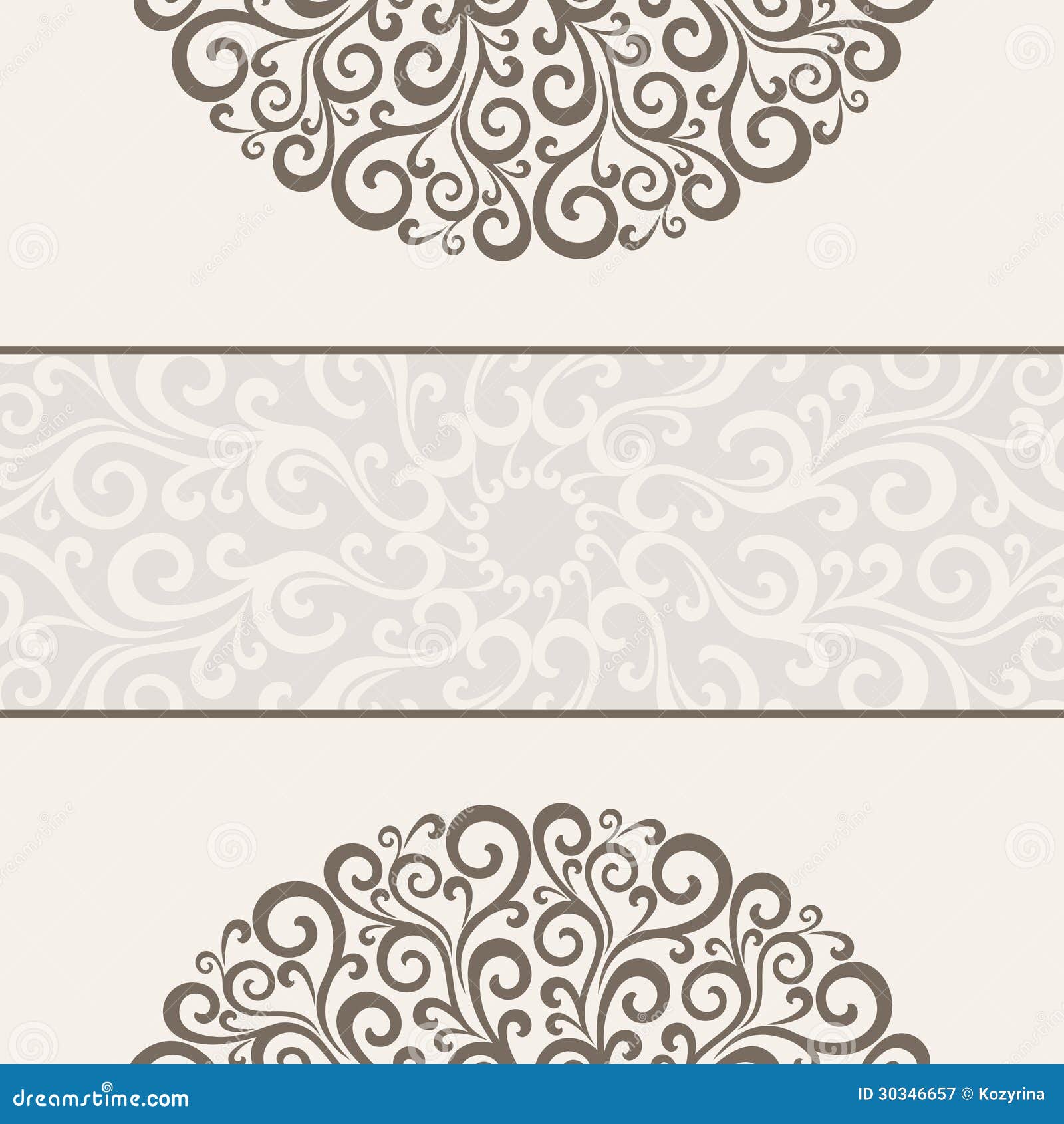 Abstract invitation card stock vector. Illustration of abstract - 30346657