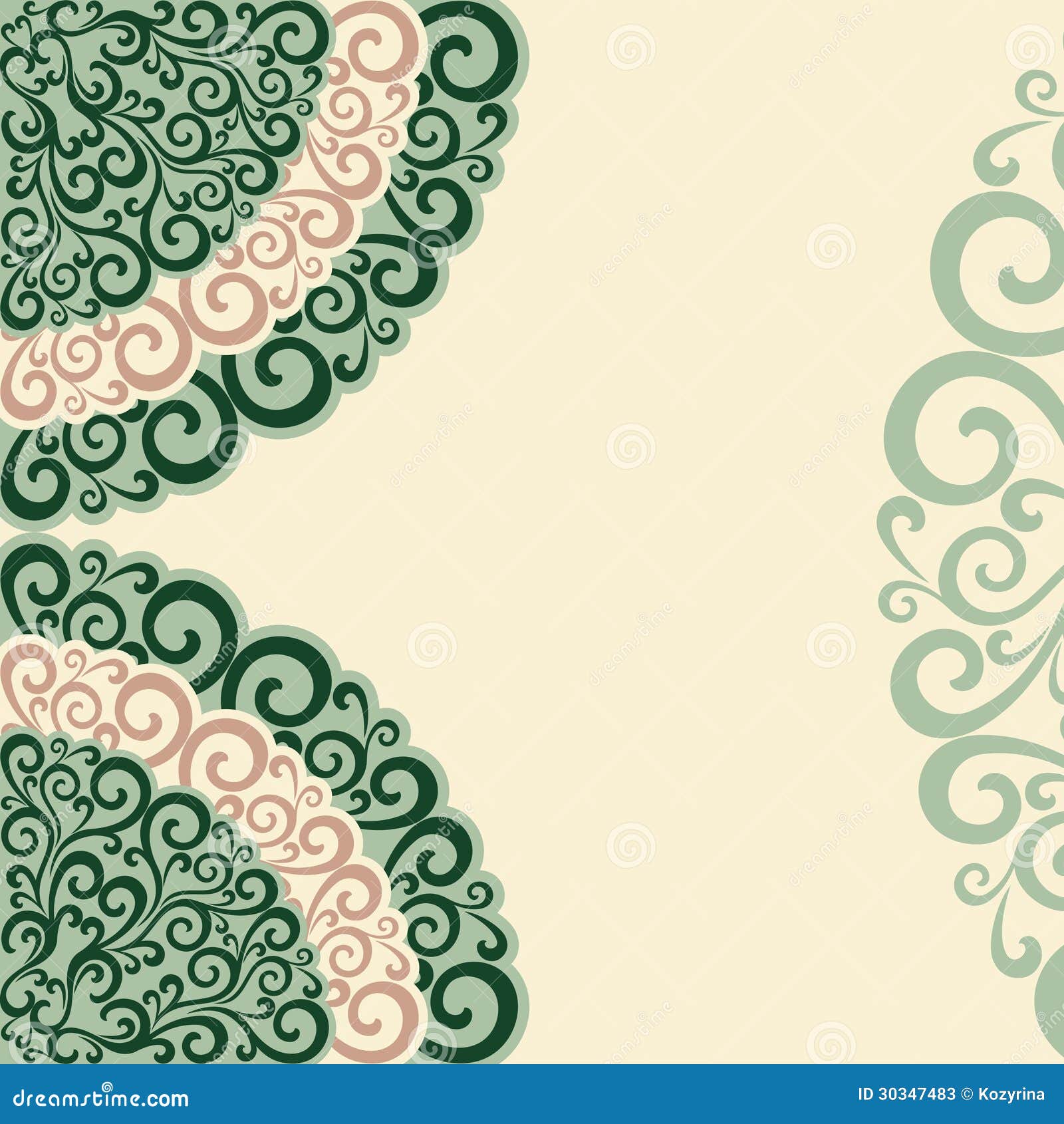 Abstract invitation card. stock vector. Illustration of backdrop - 30347483