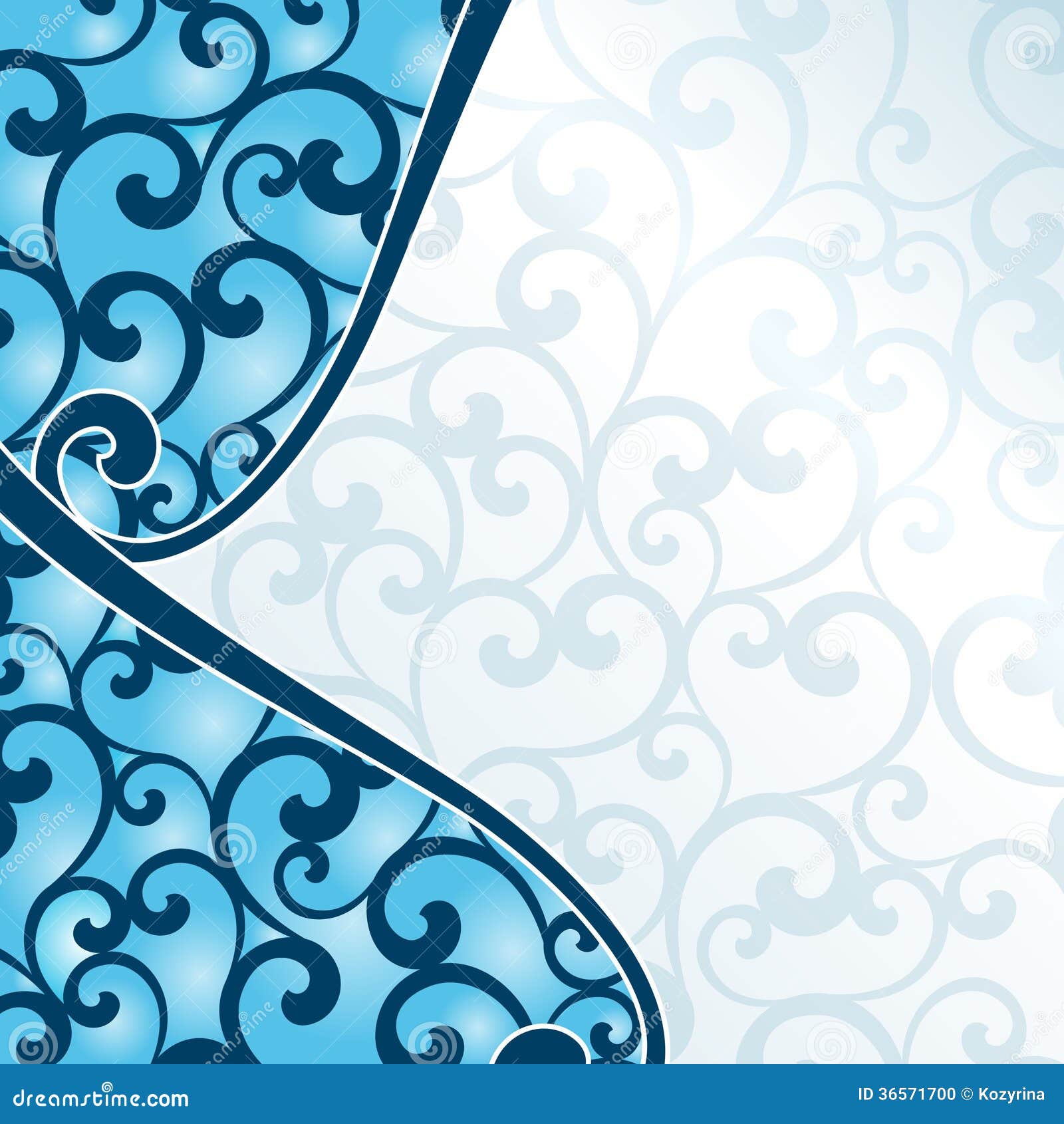 Abstract invitation card stock vector. Illustration of leaf - 36571700