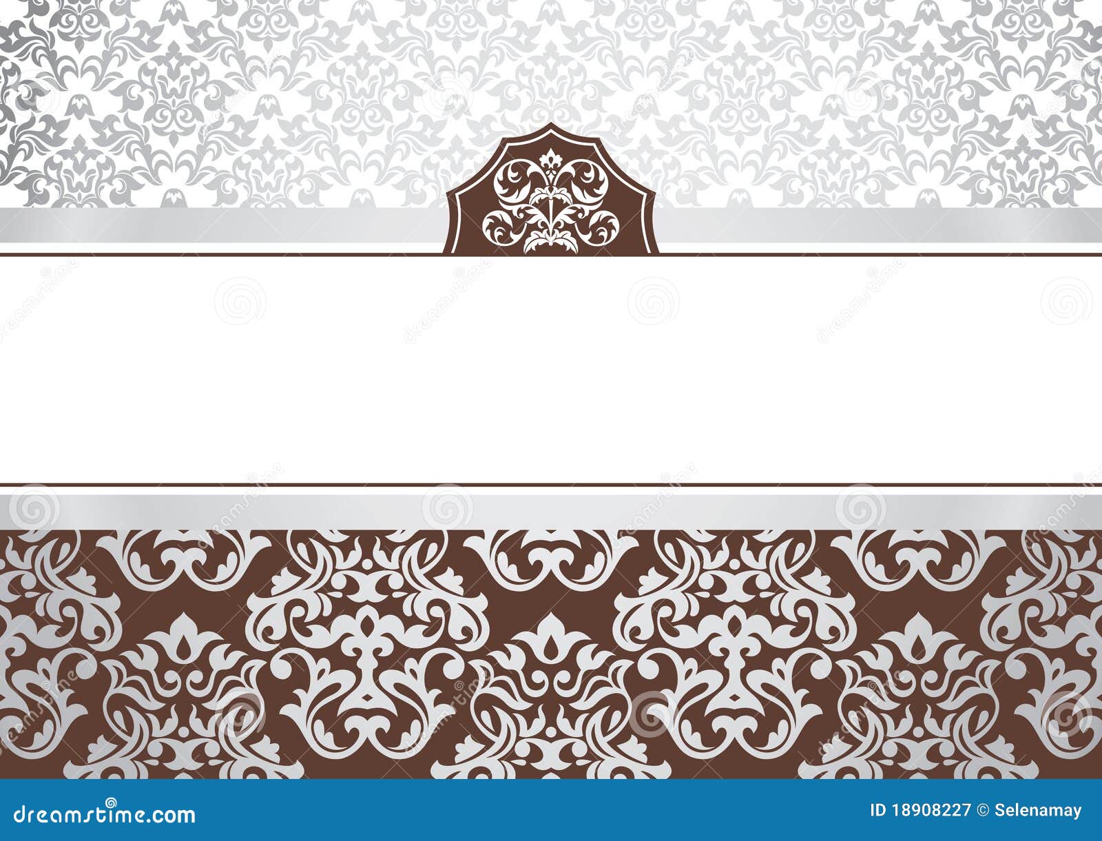 Abstract invitation frame stock vector. Illustration of card - 18908227