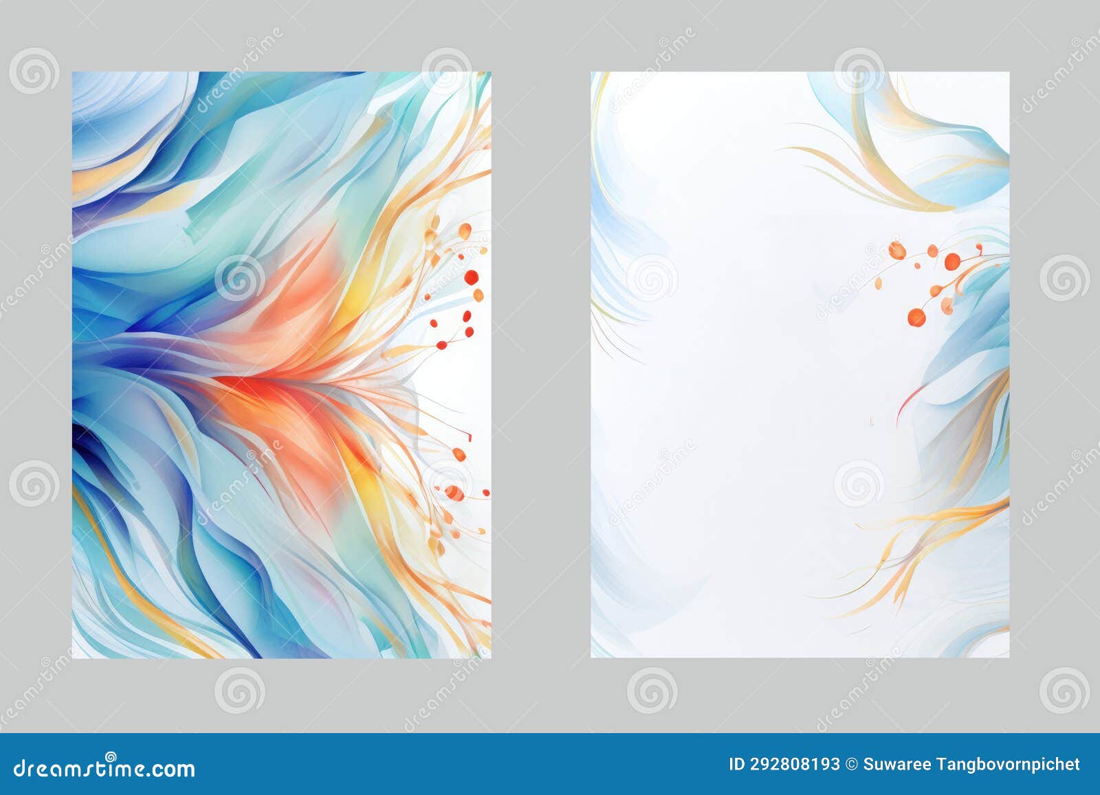 Abstract Invitations for Wedding or Birthday Card Background Stock ...