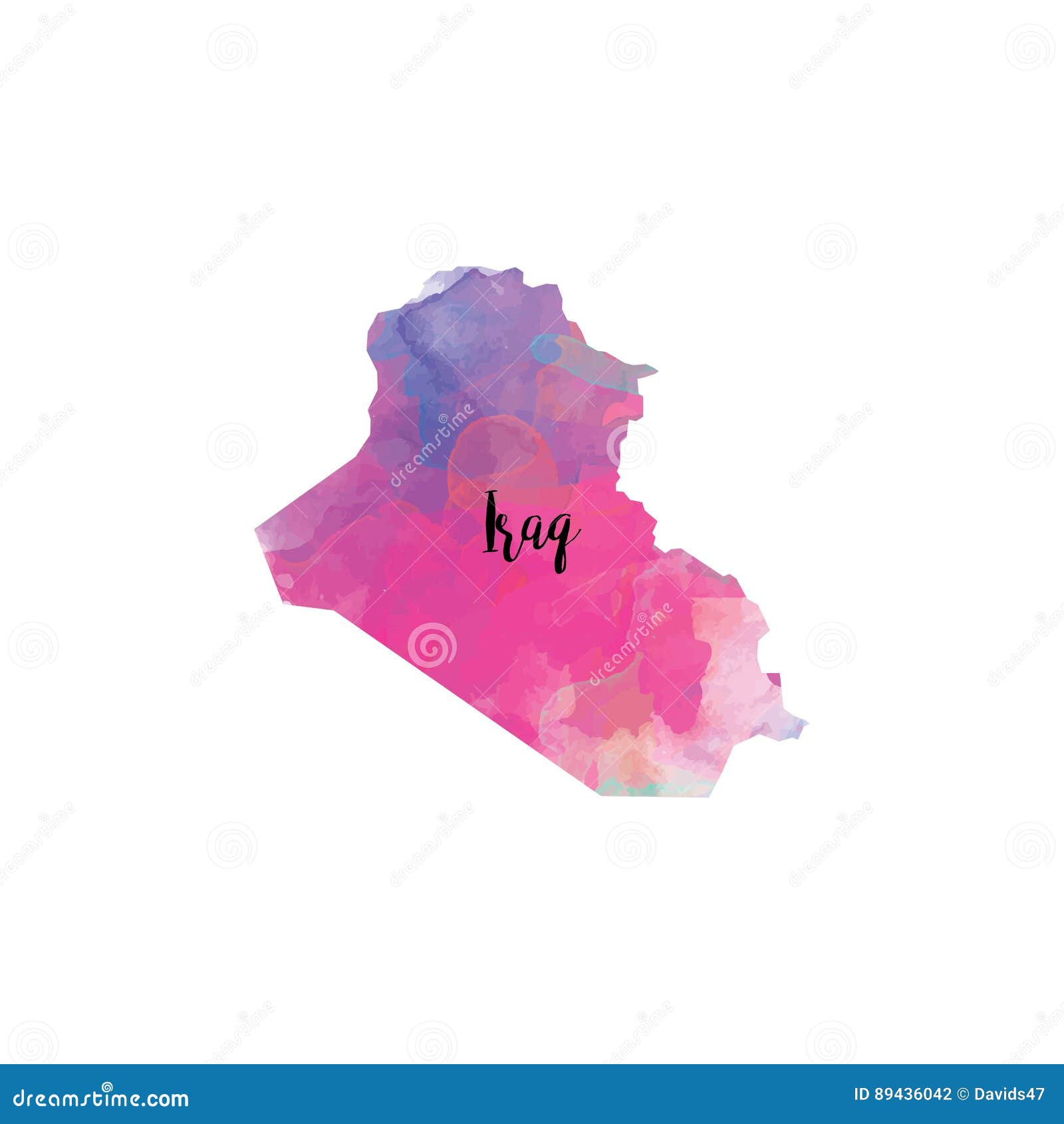 Abstract Iraq Map Formed By Leaf Shapes Cartoon Vector | CartoonDealer ...