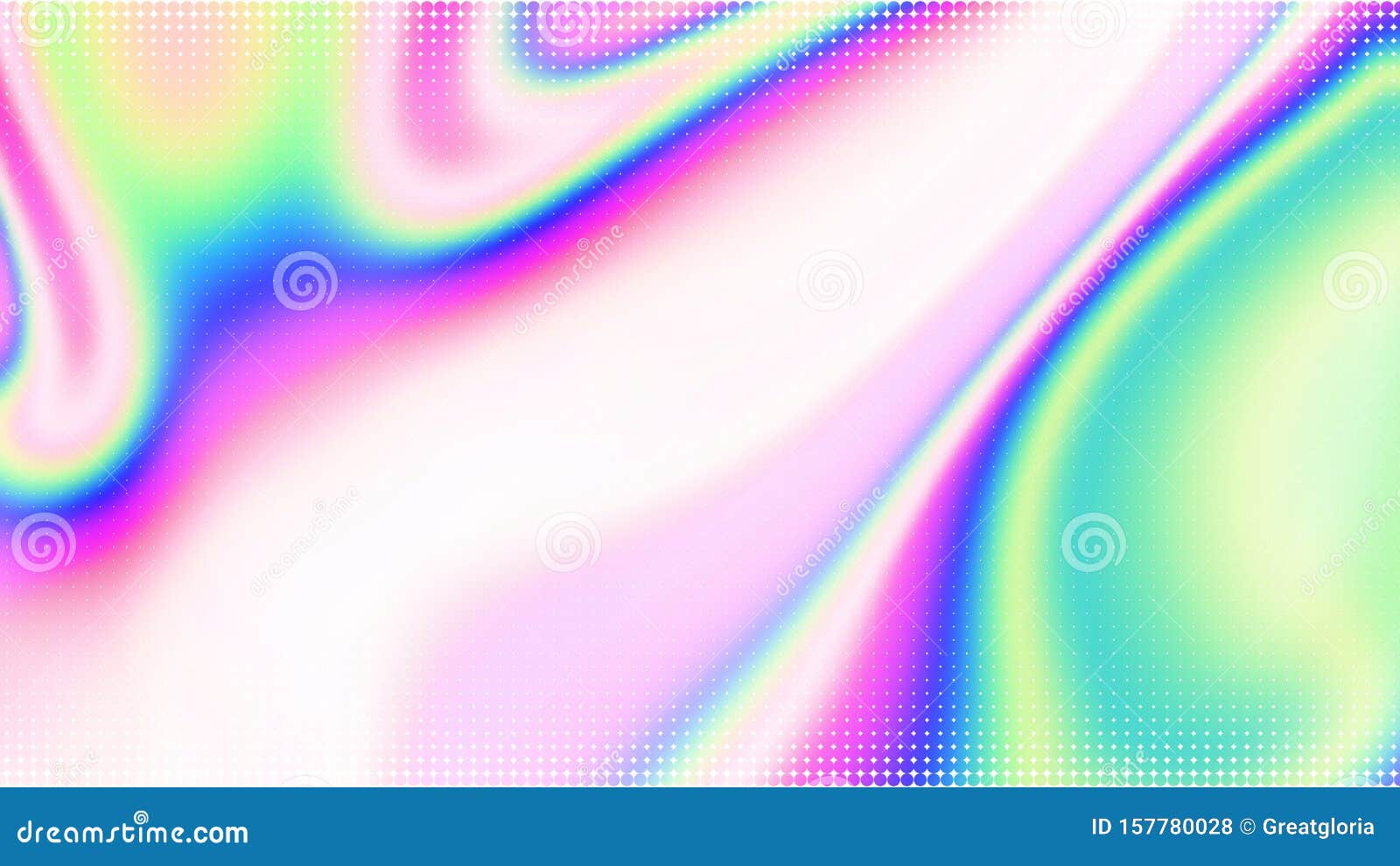 Abstract Iridescent Holographic Background, Vector Mesh Gradient Stock ...