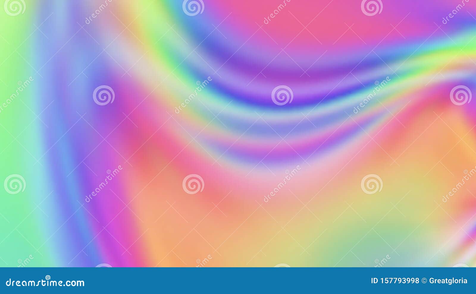 Abstract Iridescent Holographic Background, Vector Mesh Gradient Stock ...