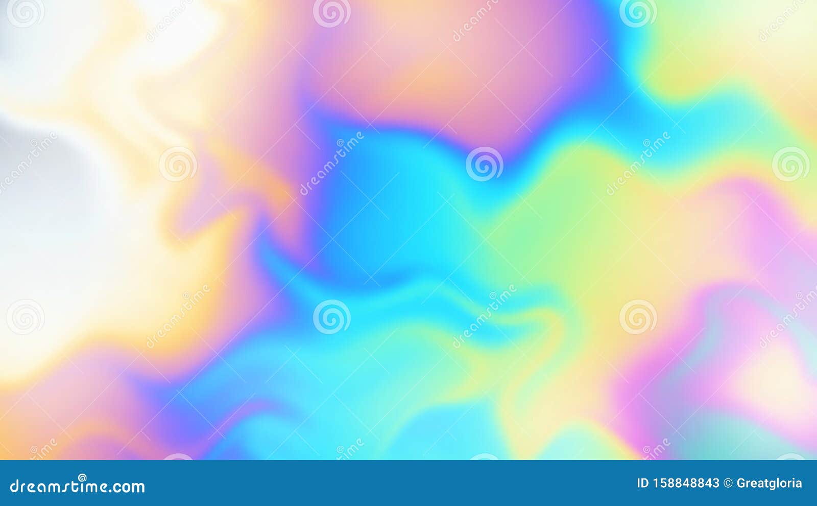 Abstract Iridescent Holographic Background, Vector Mesh Gradient Stock ...