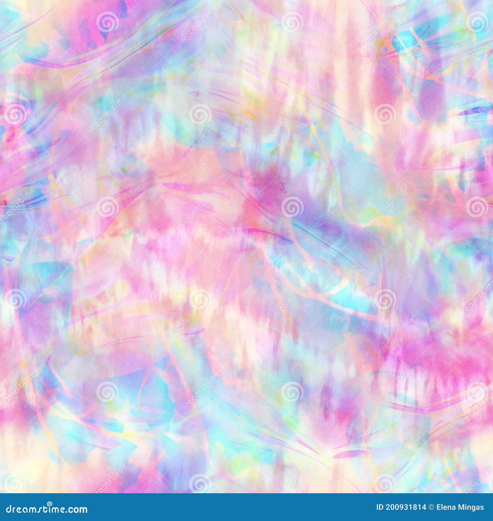 Abstract Iridescent Holographic Rainbow Wave Pattern Royalty-Free Stock ...