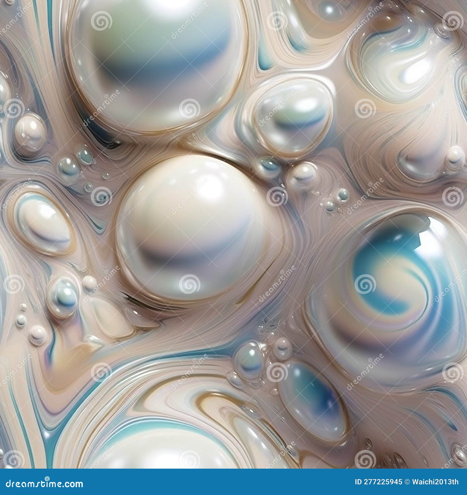 Abstract Iridescent Texture. Minimal Liquid Aesthetic Concept Stock ...