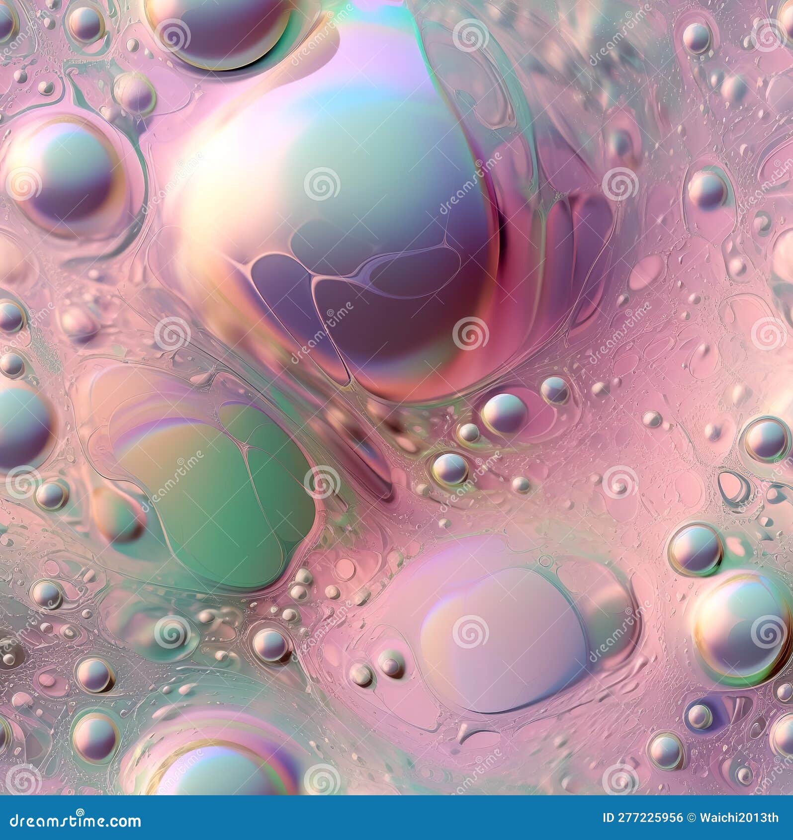 Abstract Iridescent Texture. Minimal Liquid Aesthetic Concept Stock ...