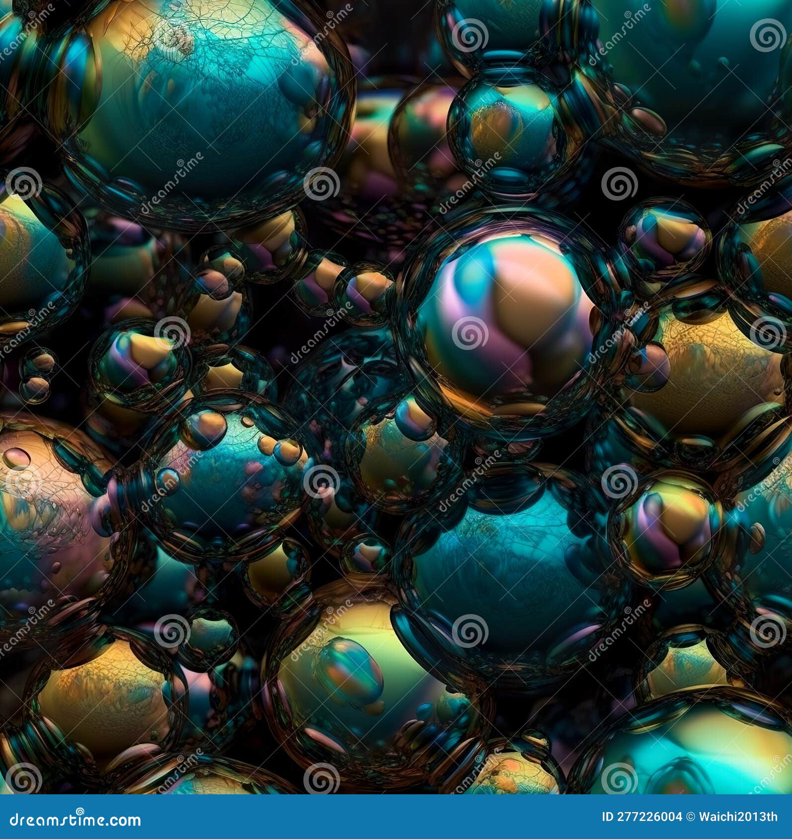 Abstract Iridescent Texture. Minimal Liquid Aesthetic Concept Stock ...
