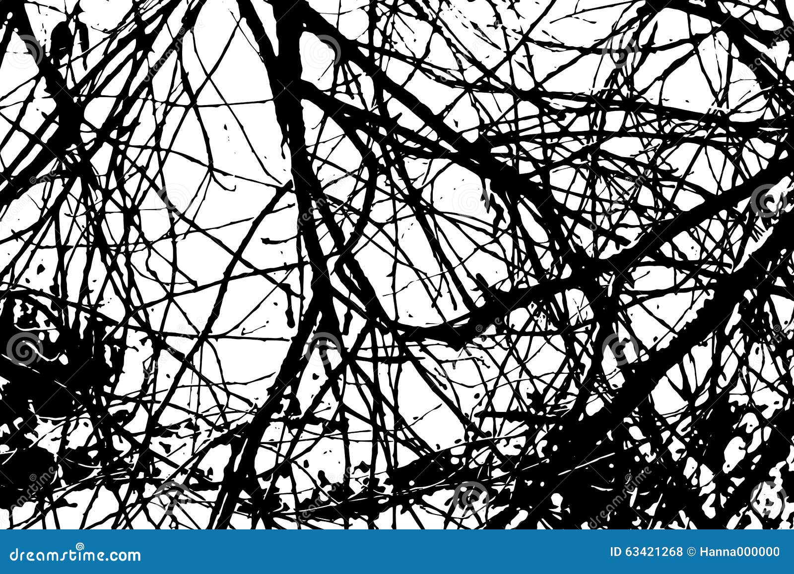 Abstract Irregular Striped Block Motif. Vector Illustration. Dark ...