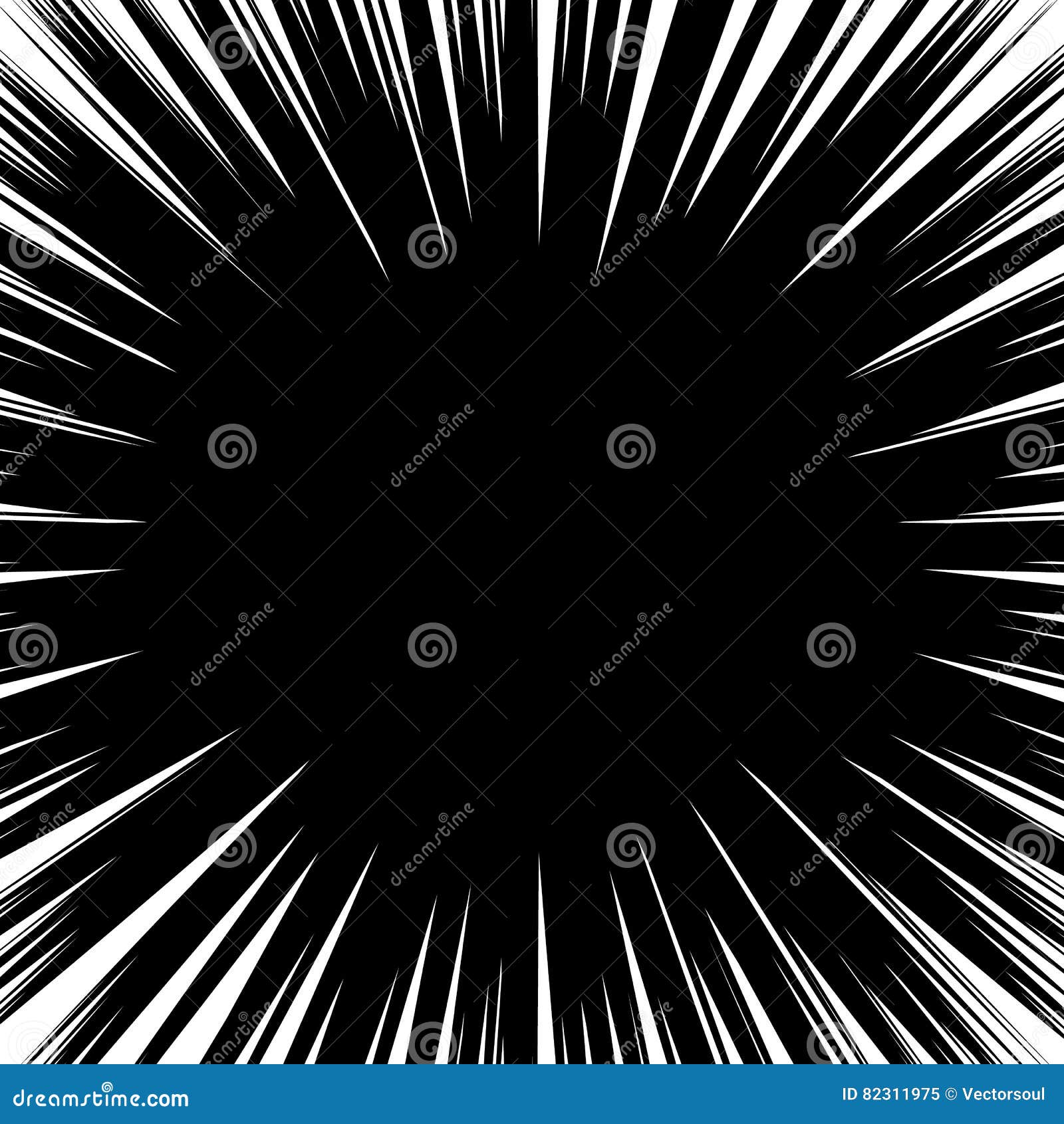 Abstract Irregular Explosion, Blast Effect. Radial - Radiating L Stock ...
