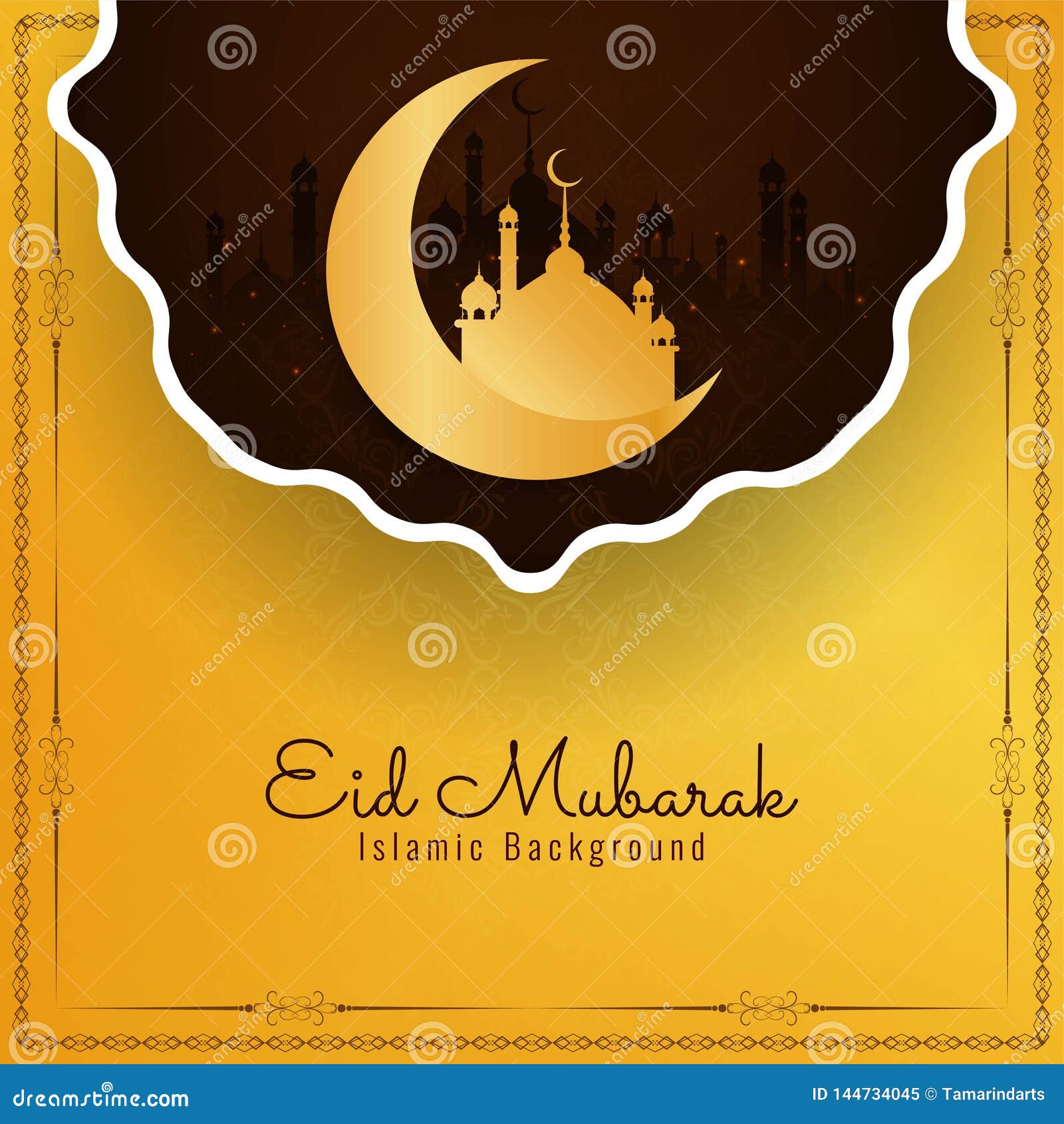 Abstract Islamic Festival Religious Background Stock Vector ...