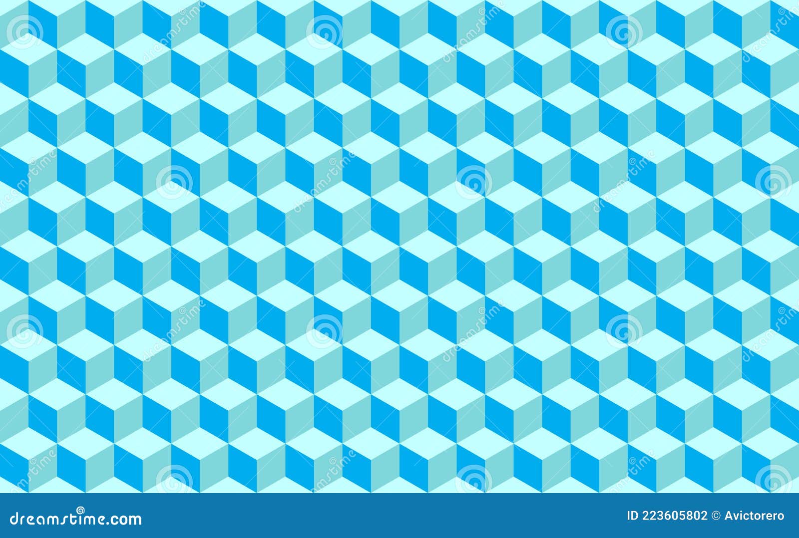 Abstract Isometric Cube Shape Background Stock Vector - Illustration of ...