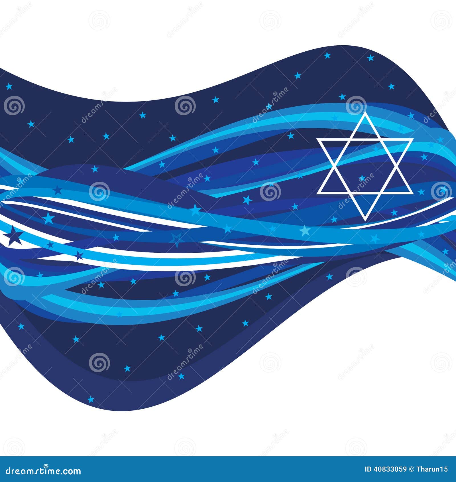 Abstract Israeli Header stock illustration. Illustration of chanukah ...