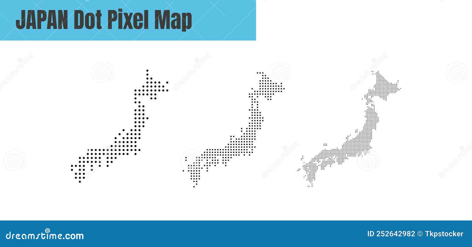 Abstract Japan Map with Dot Pixel Spot Modern Concept Design Isolated ...