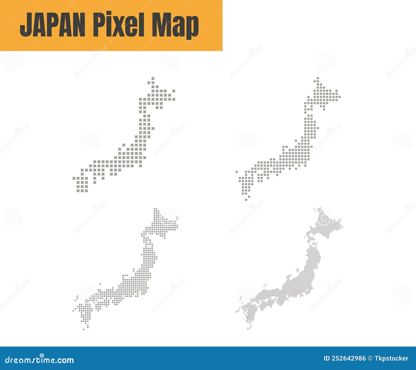Abstract Japan Map with Dot Pixel Spot Modern Concept Design Isolated ...