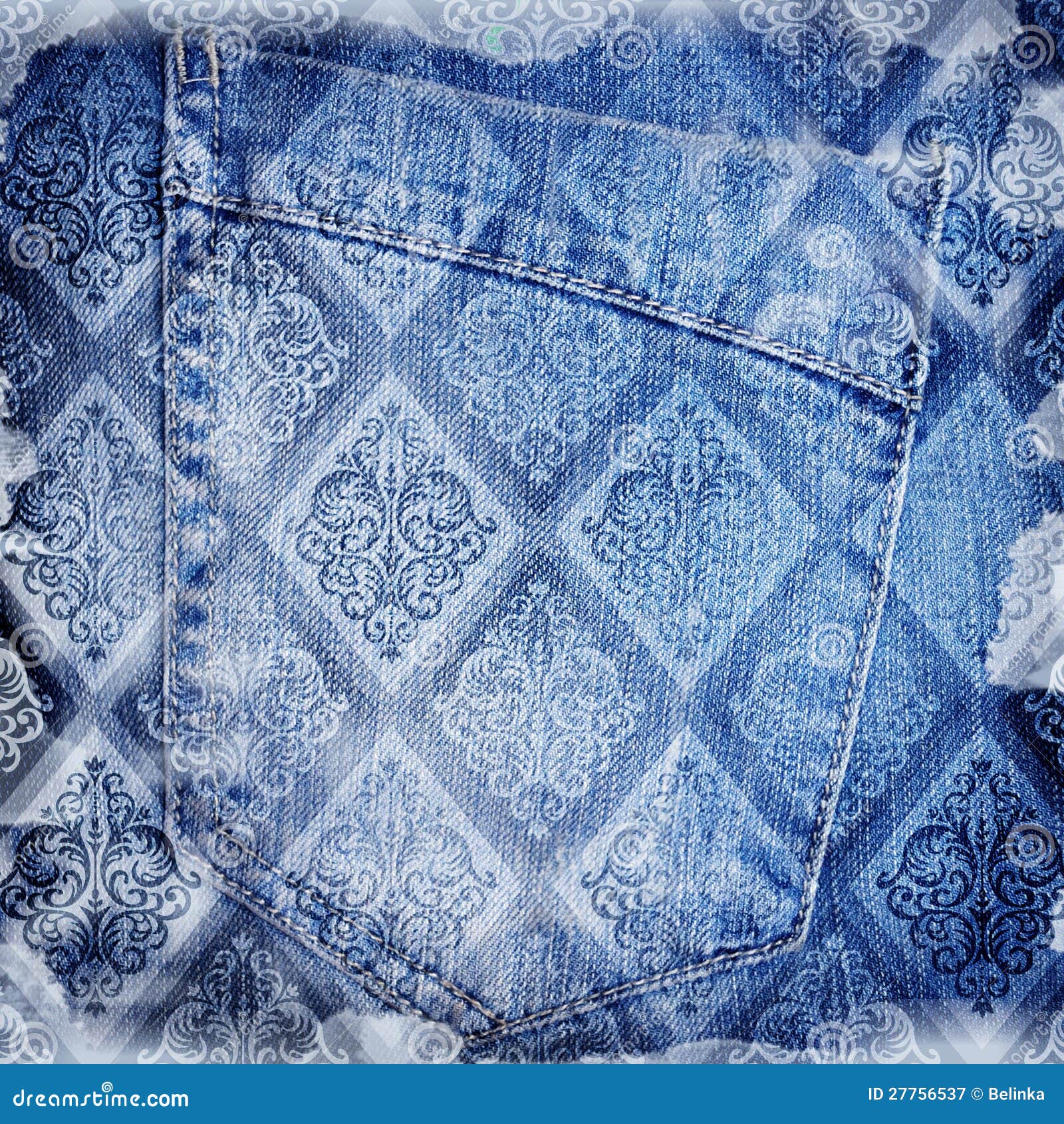 Abstract jeans backround stock illustration. Illustration of abstract ...