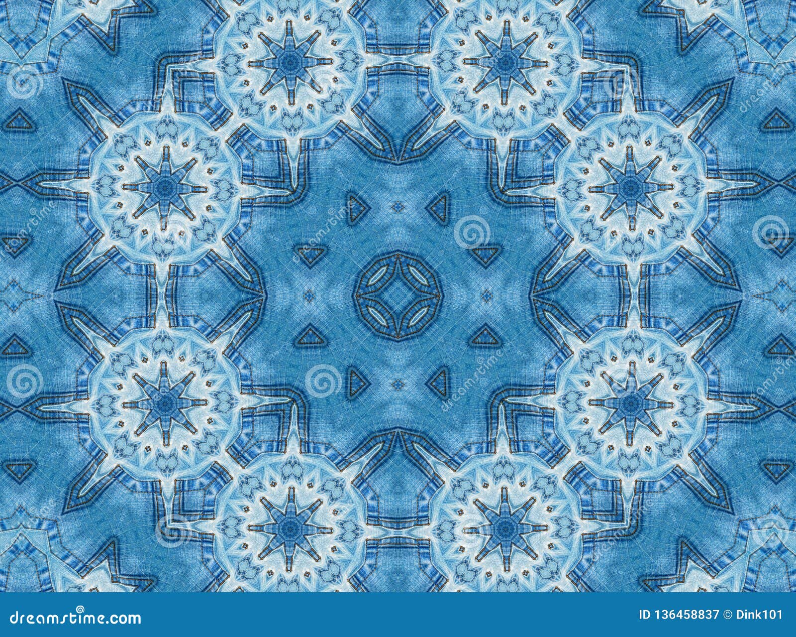 Abstract jeans pattern stock illustration. Illustration of symmetric ...