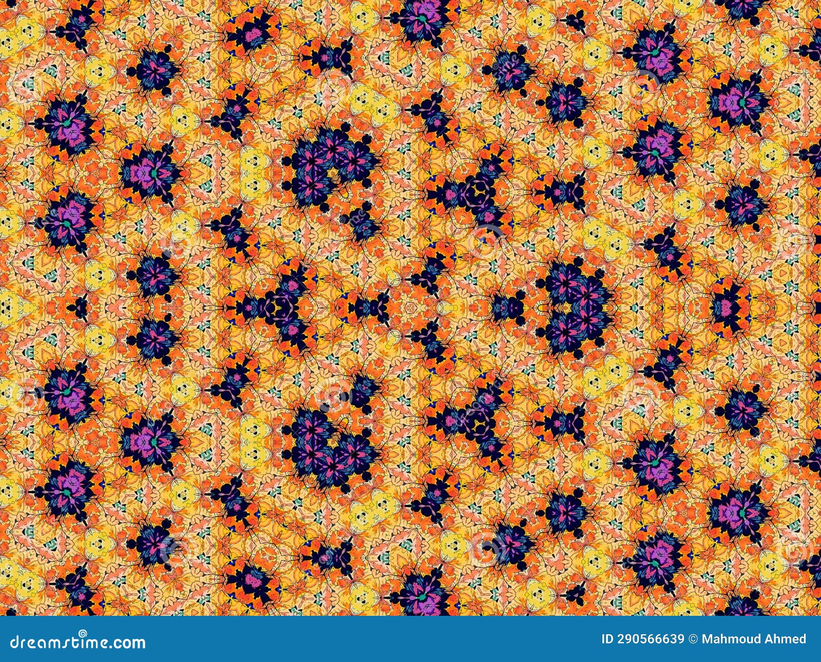 Abstract Kaleidoscope Art stock illustration. Illustration of vintage ...