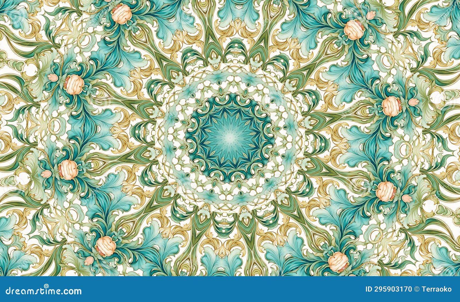 Abstract Kaleidoscope Background. Beautiful Multicolor Kaleidoscope ...