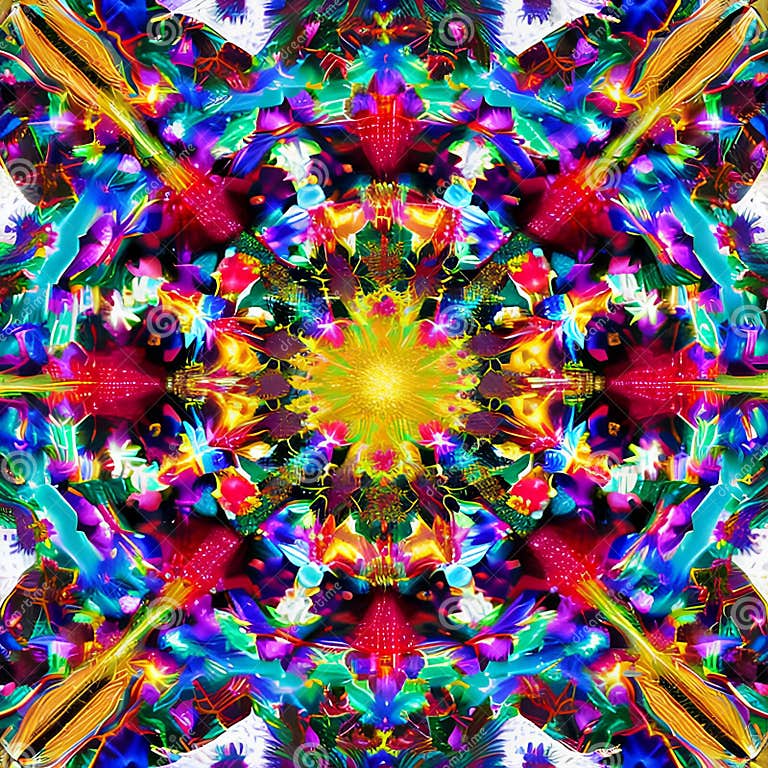1023 Abstract Kaleidoscope: a Mesmerizing and Abstract Background ...