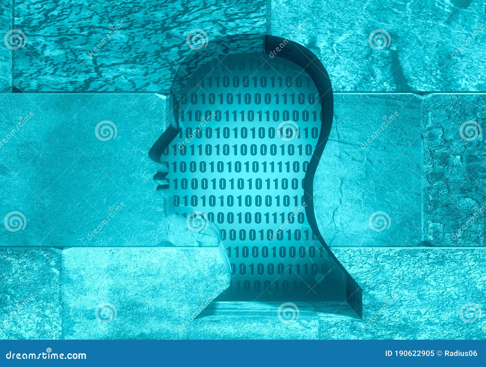 Abstract key hole stock illustration. Illustration of bricks - 190622905