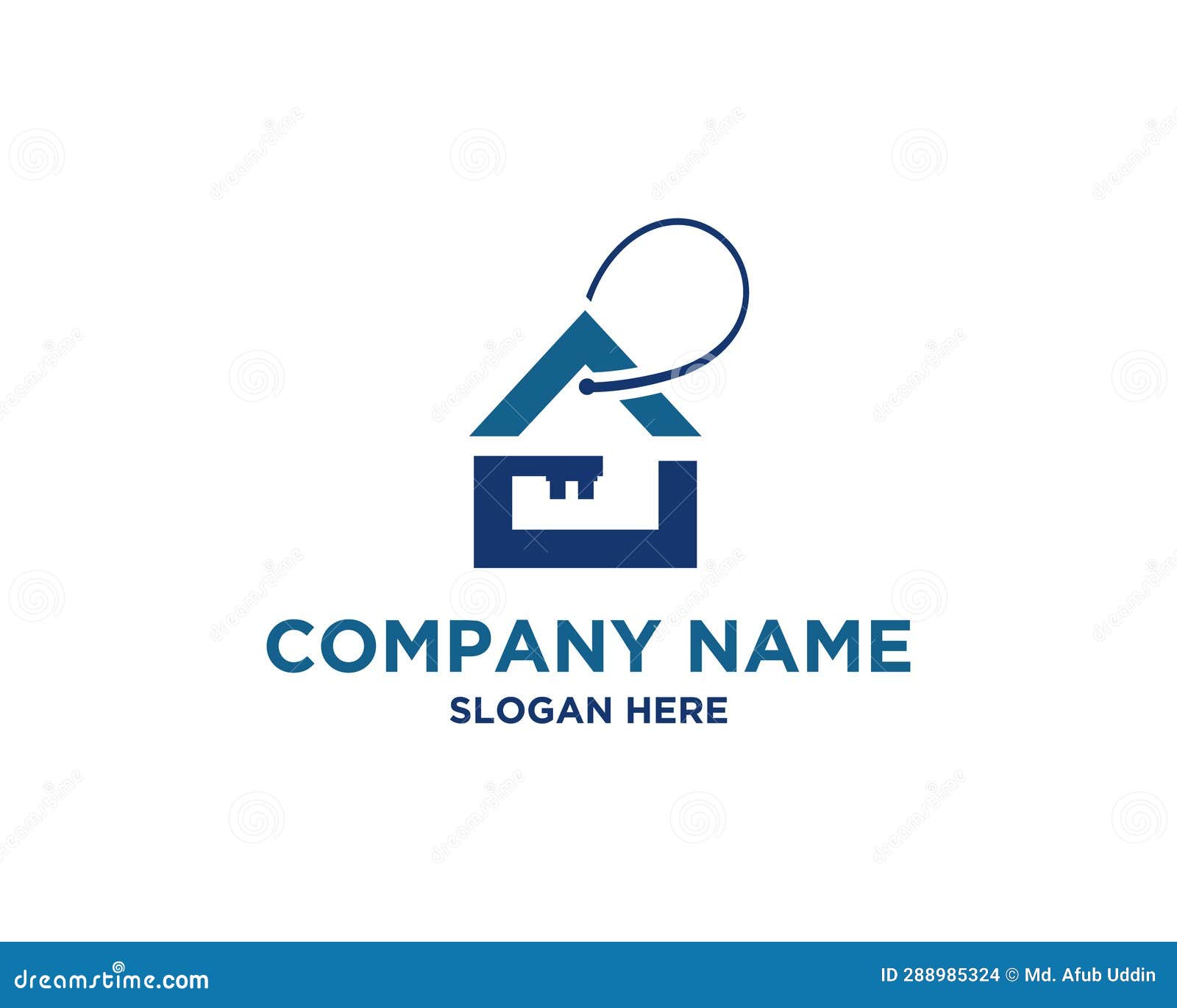 Abstract Key Home Logo Icon Design. Stock Vector - Illustration of ...
