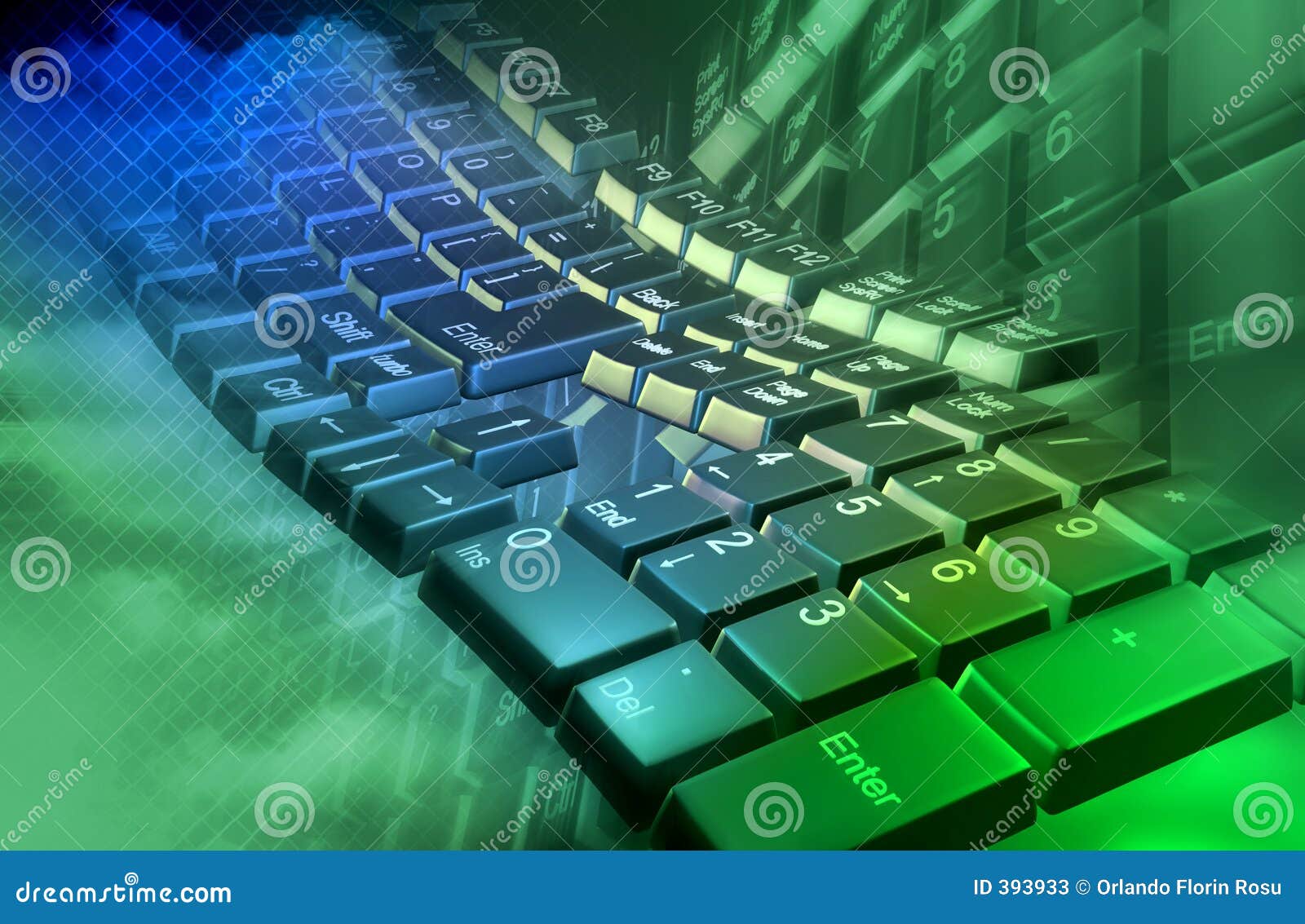 Abstract keyboard stock illustration. Illustration of black - 393933