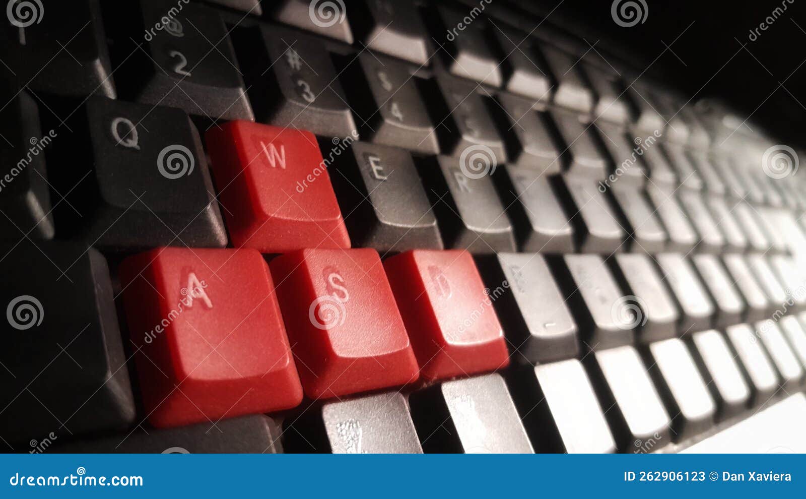 Abstract Keyboard Red and Black Stock Image - Image of keyboard ...