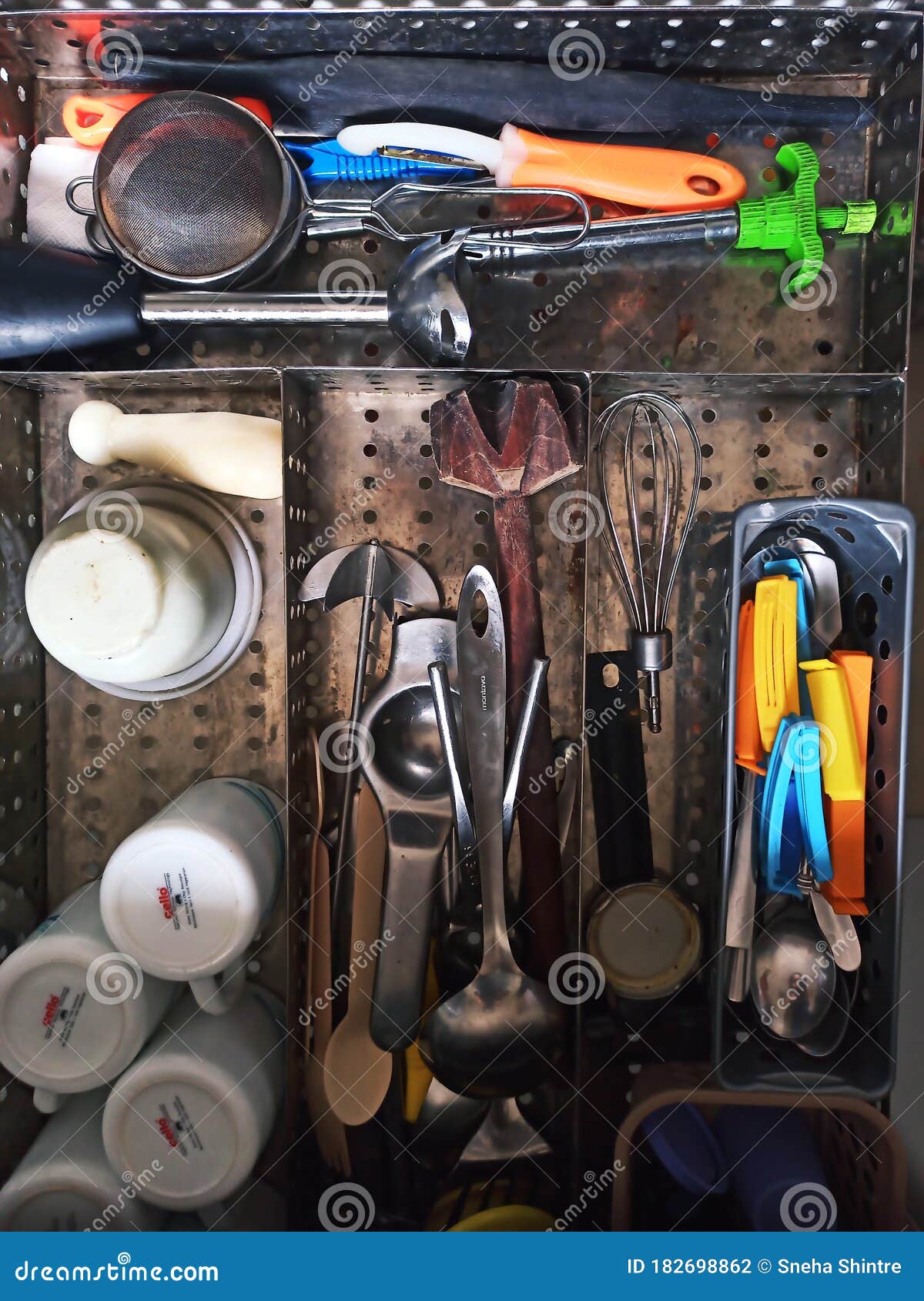 Abstract Kitchen Utensils View Editorial Photography - Image of drum ...