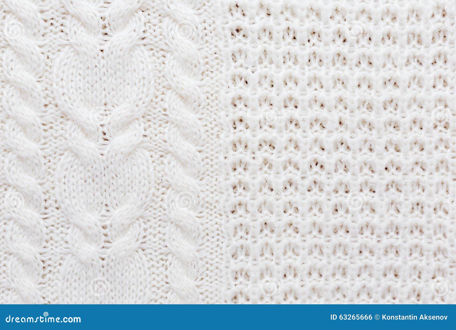 Abstract Knitted Background. Wool White Sweater Texture. Stock Photo ...