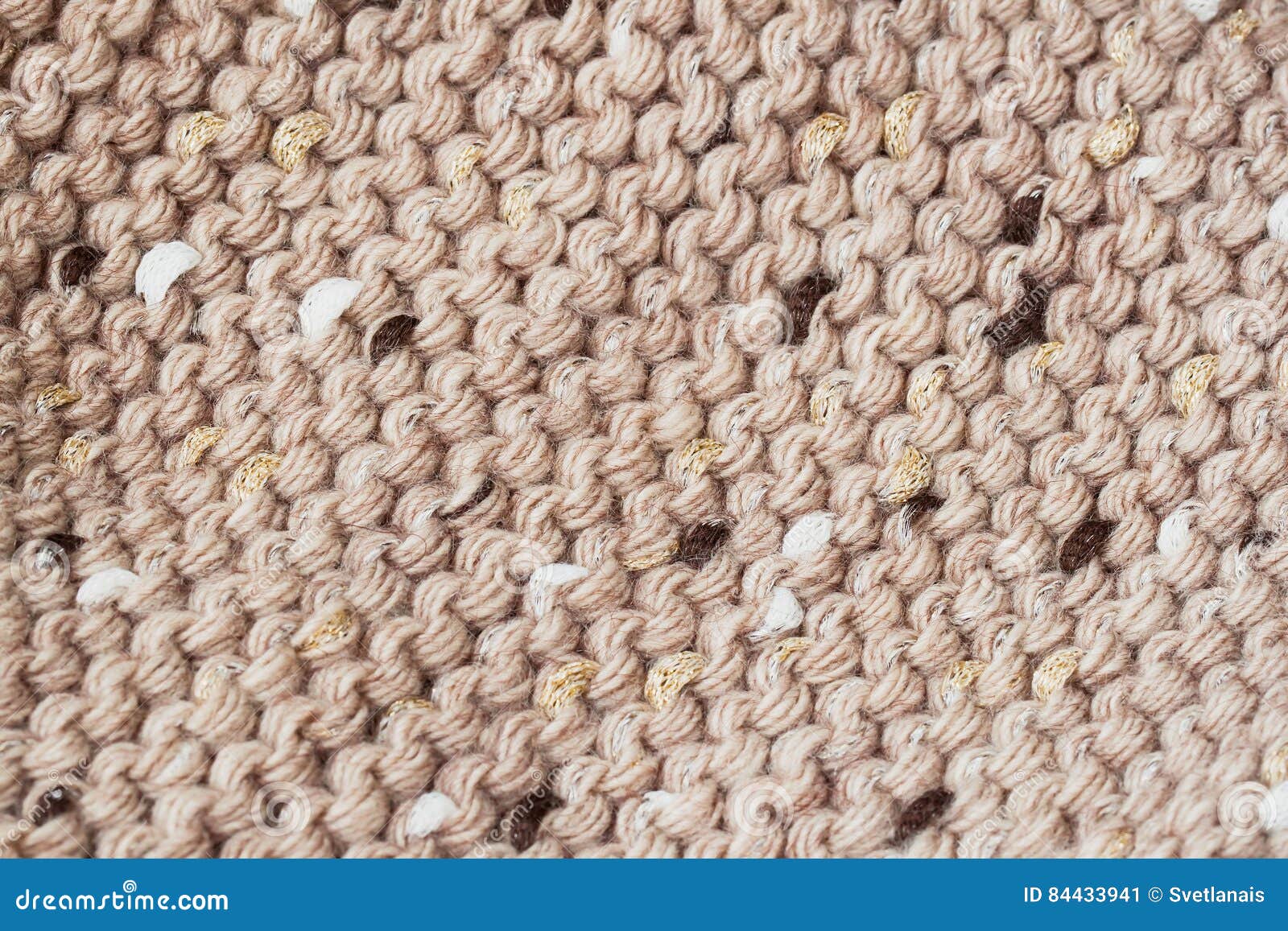 Abstract Knitted Melange Wool Horizontal Background. Soft Fluffy ...