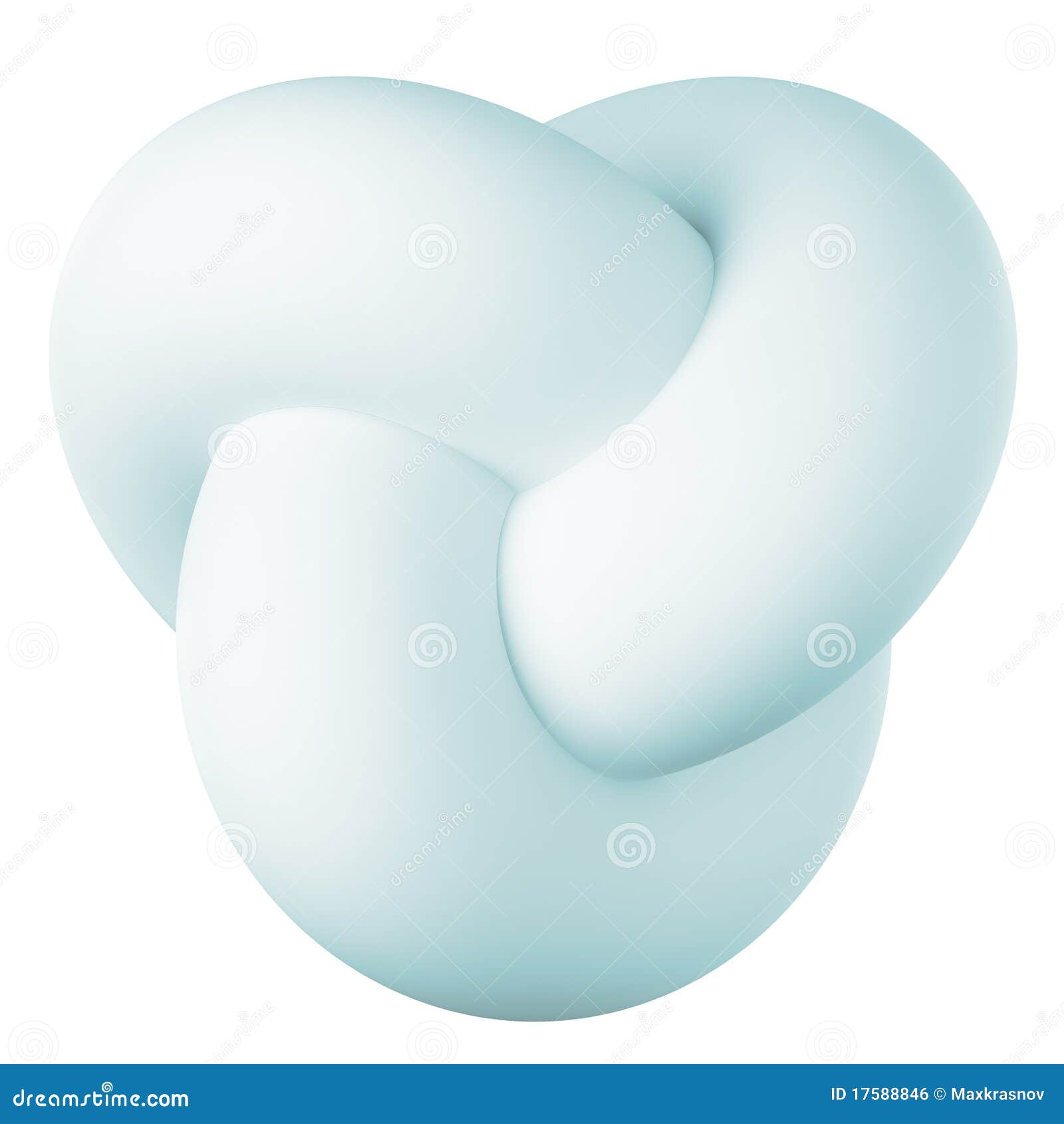 Abstract Knot stock illustration. Illustration of geometric - 17588846