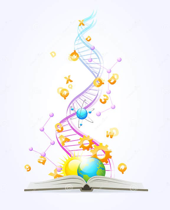 Abstract Knowledge Illustration Stock Vector - Illustration of abstract ...