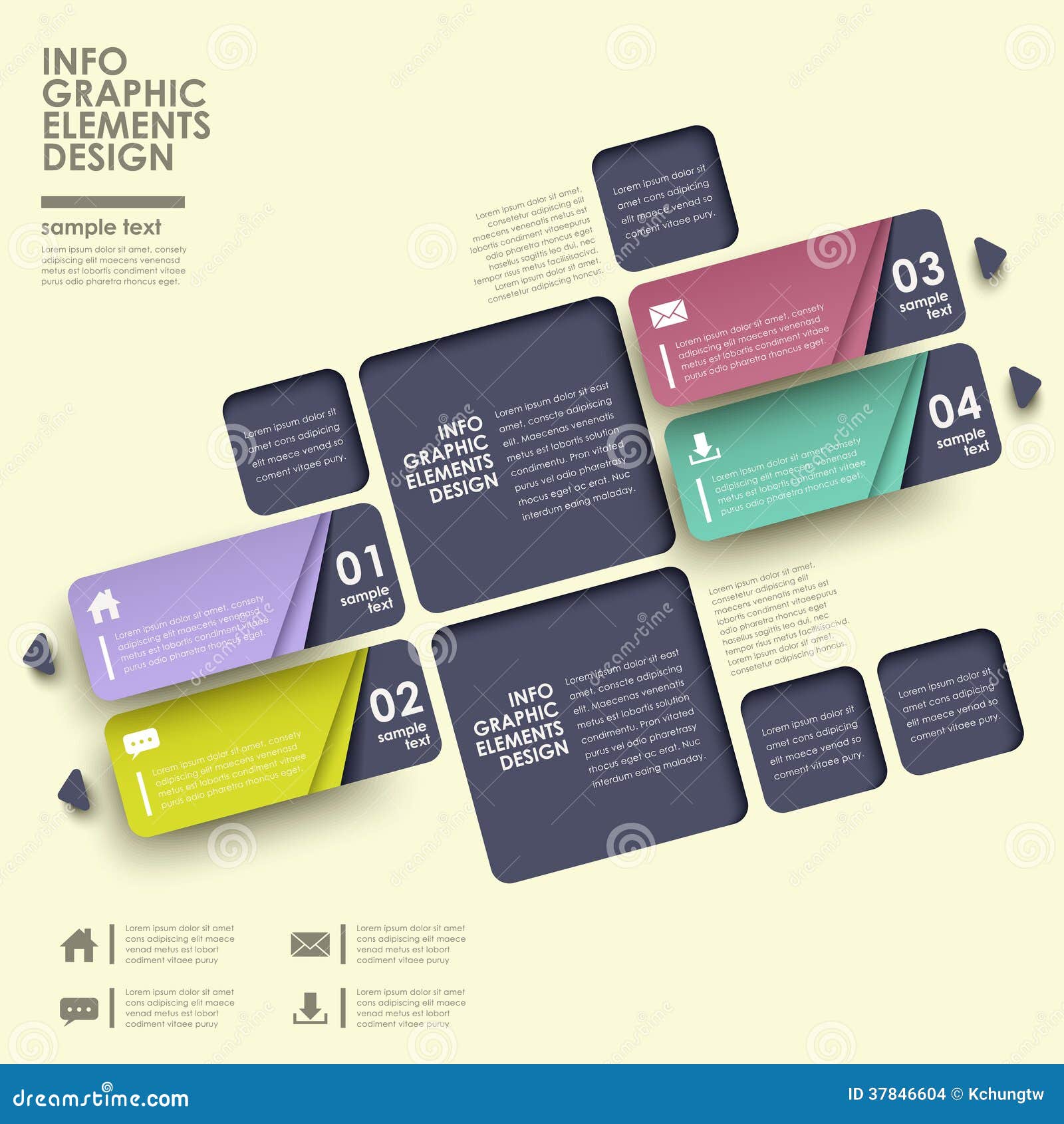 Abstract Label Infographics Stock Vector - Illustration of advertising ...