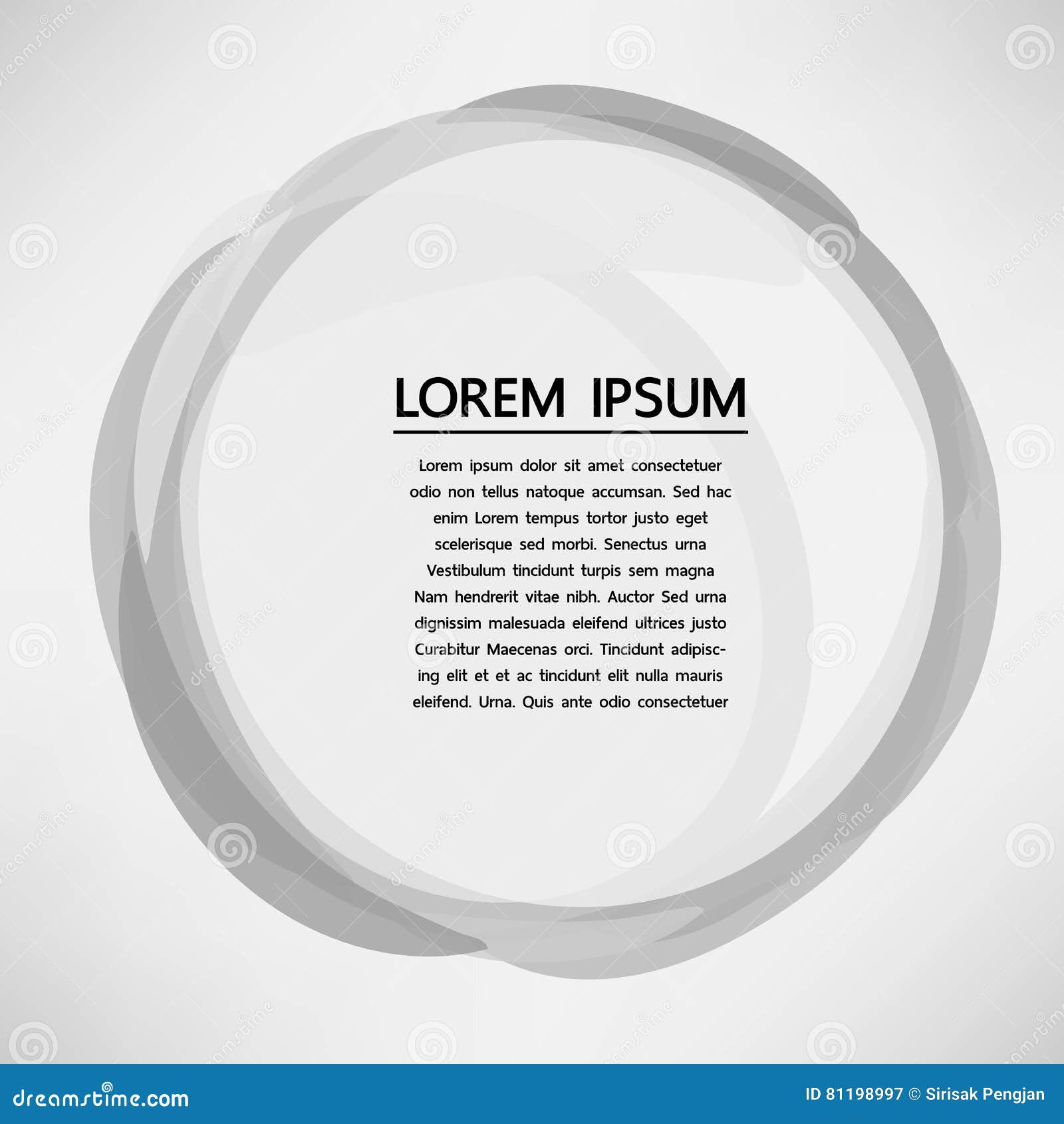 Abstract Label Pattern, Overlay Circle Stock Illustration ...