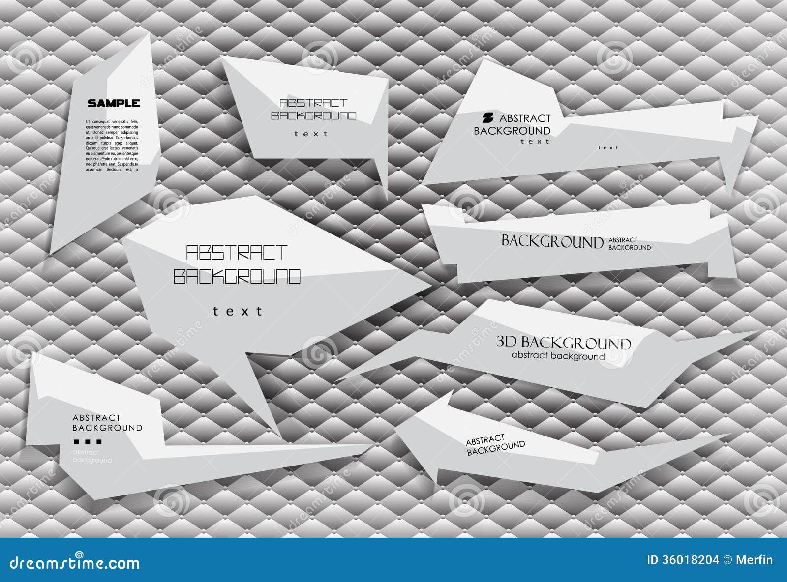 Abstract Labels stock illustration. Illustration of geometric - 36018204