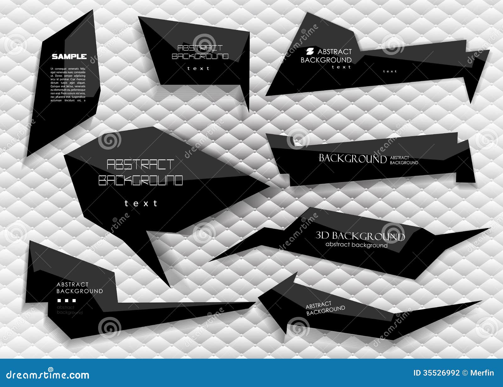 Abstract Labels stock vector. Illustration of message - 35526992